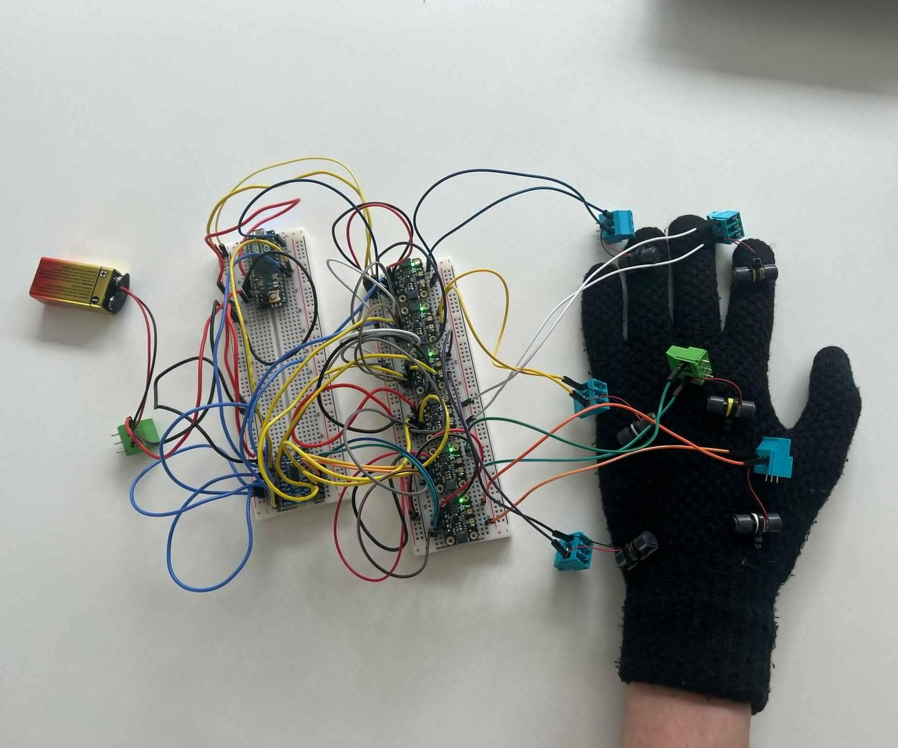 Prototype: Portable Braille Glove : 6 Steps - Instructables