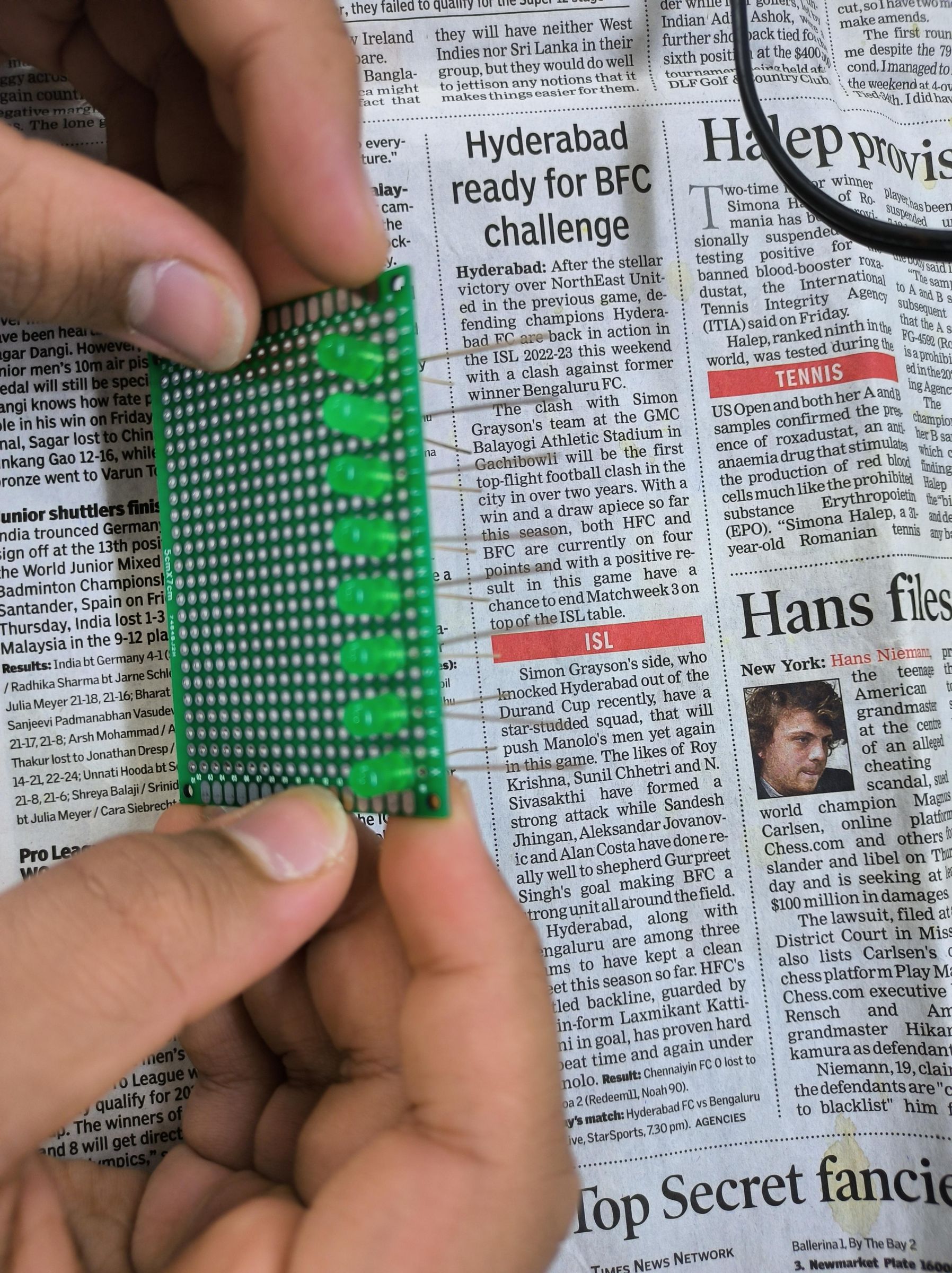 8 LED POV Using Arduino Nano : 7 Steps (with Pictures) - Instructables