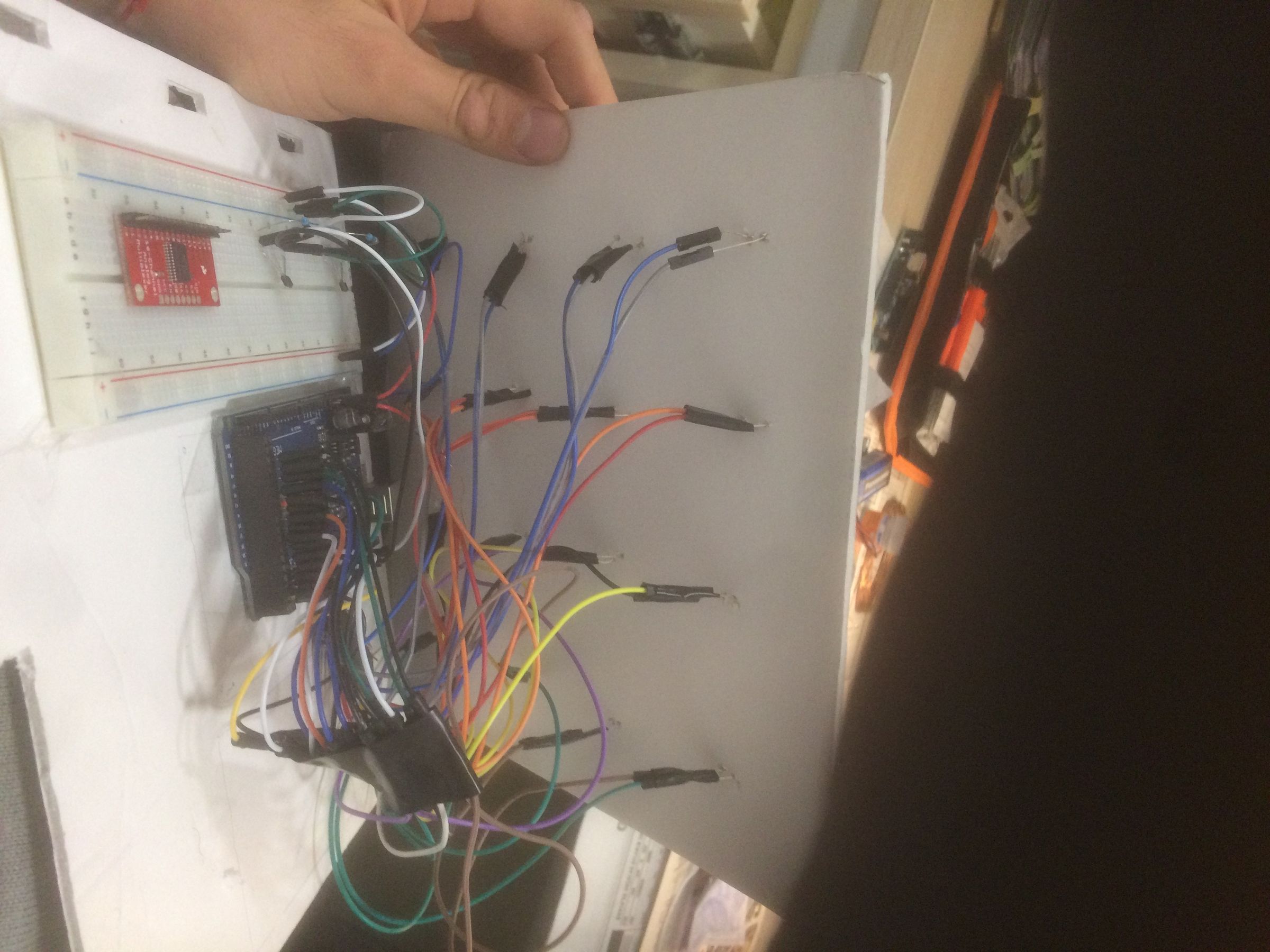 4x4 Demo of an Electronic Chessboard/ With Arduino Mega + RFID Reader ...