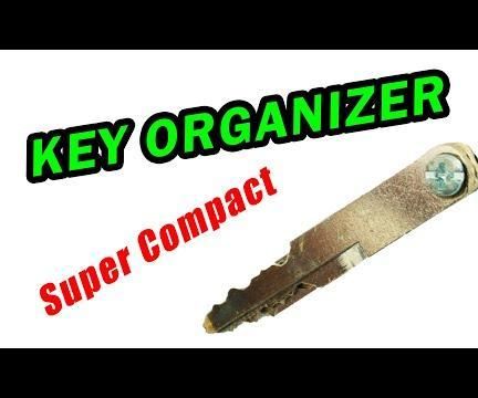 World's Most Compact Key Organizer : 4 Steps - Instructables