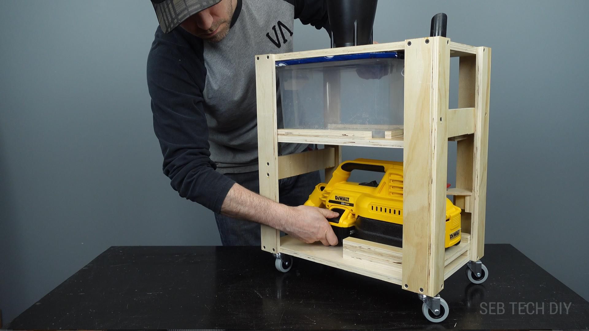 Cordless Dust Collector Cart : 19 Steps (with Pictures) - Instructables