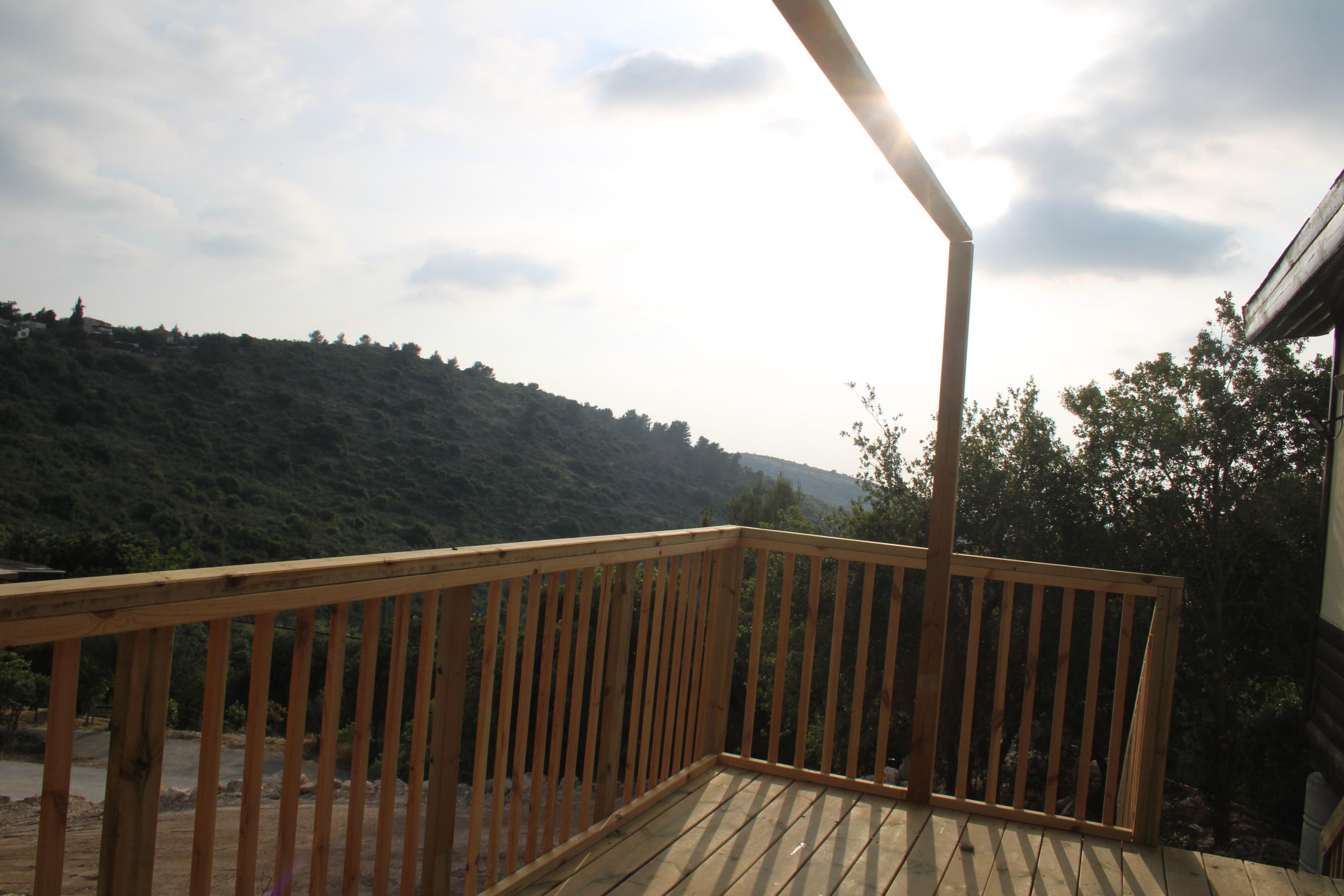 Elevated Wooden Deck (With Stairs) : 11 Steps (with Pictures ...