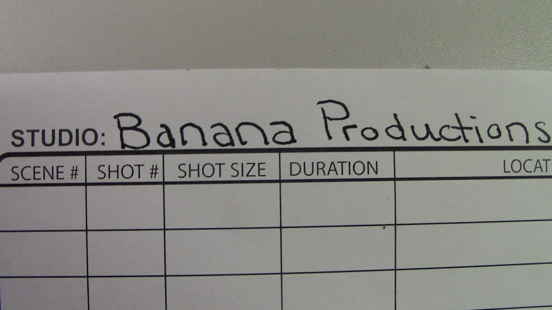 How to Do an Appropriate Shot List for Film Class : 8 Steps - Instructables