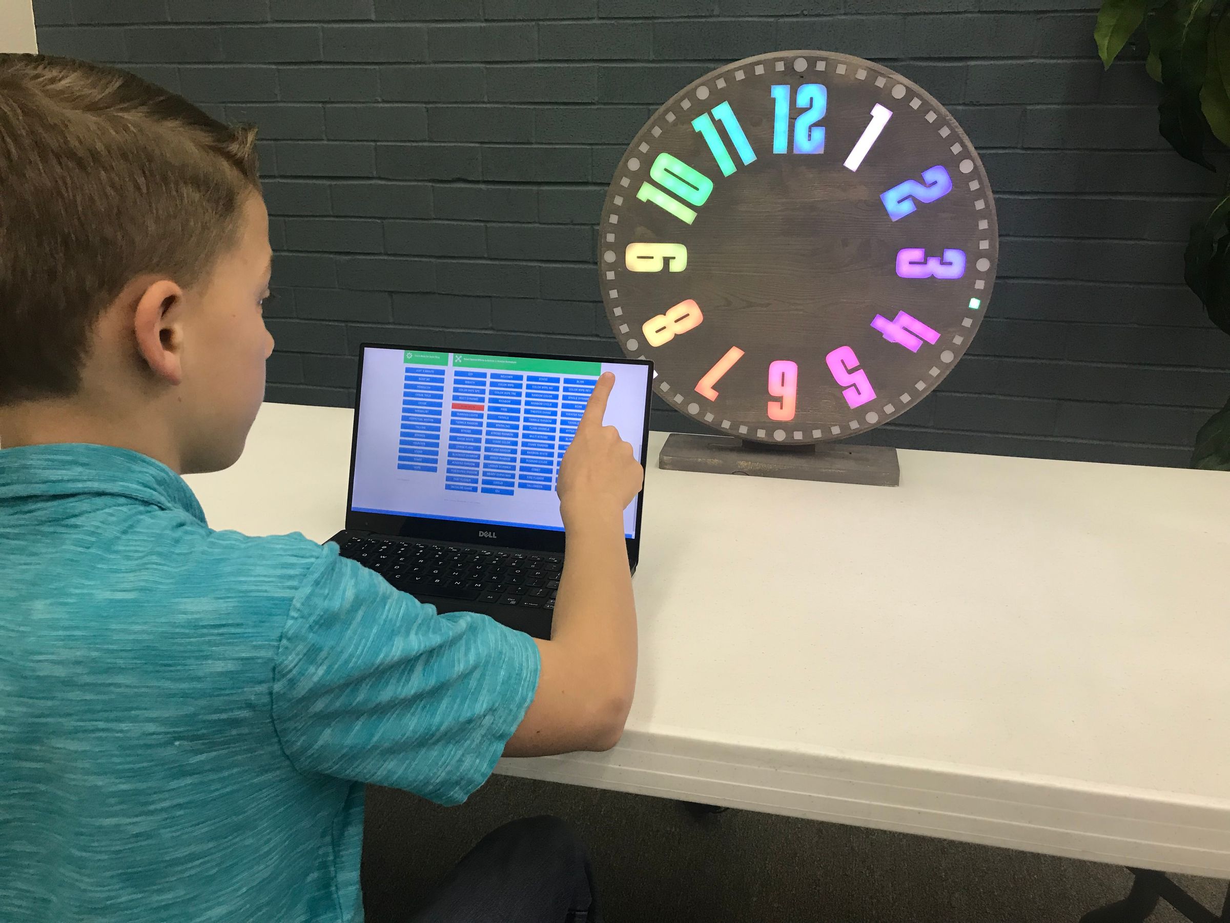 Web-Connected SMART LED Animation Clock With Web-based Control Panel ...