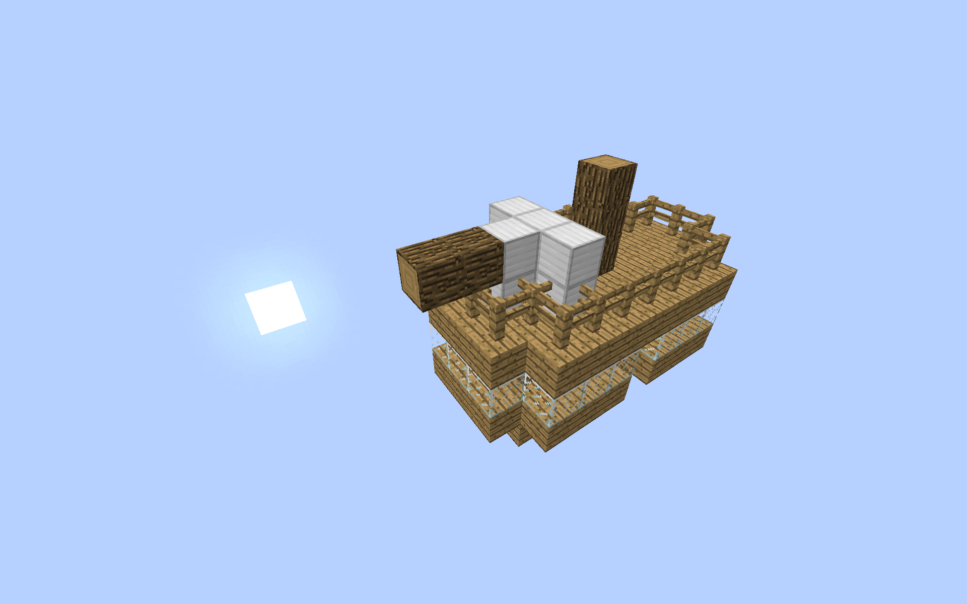 Minecraft Simple Airship