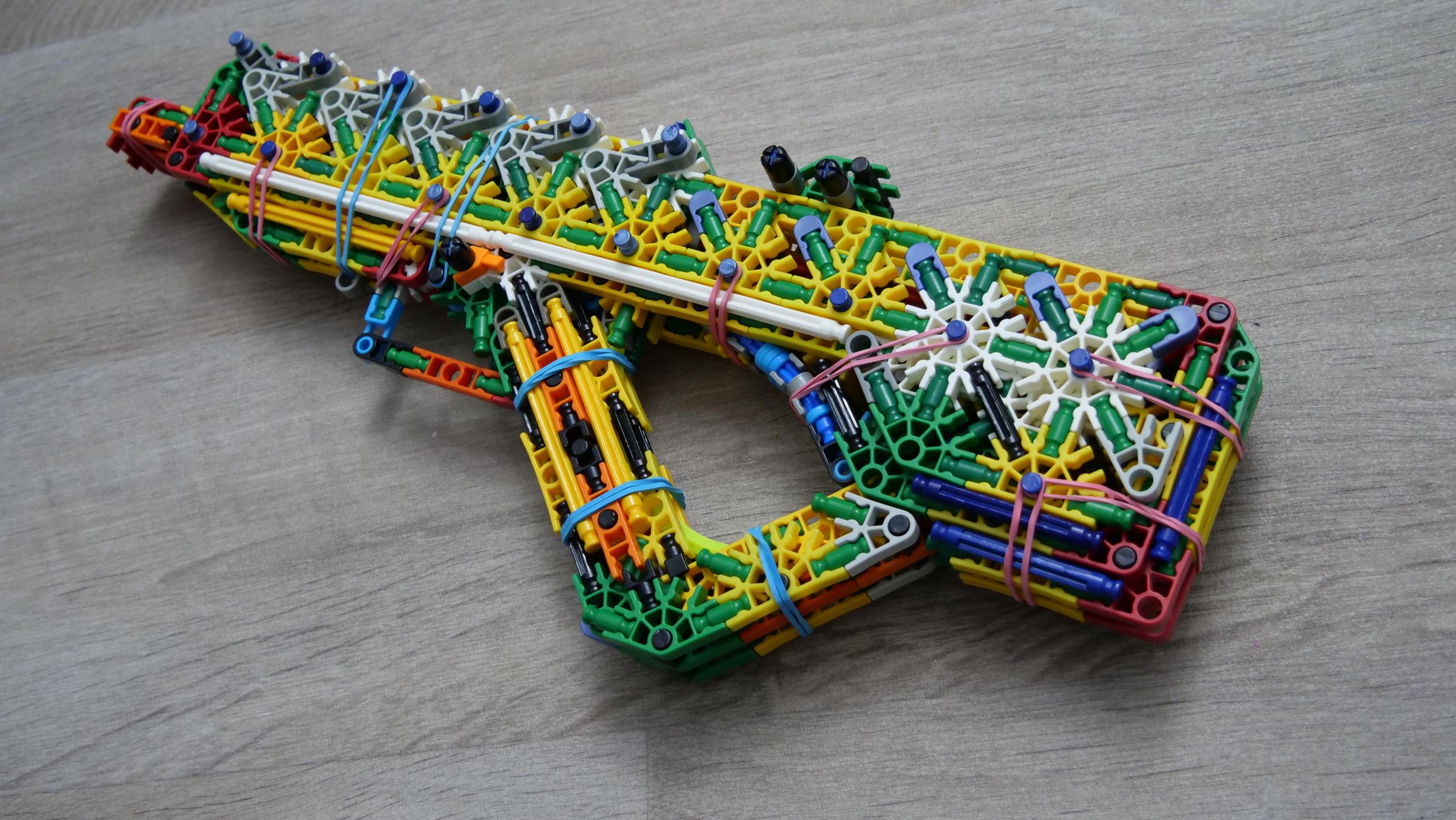 Shadow Phaser | Battle-ready Sci-Fi SMG | Knex | (Instructions) : 5 ...