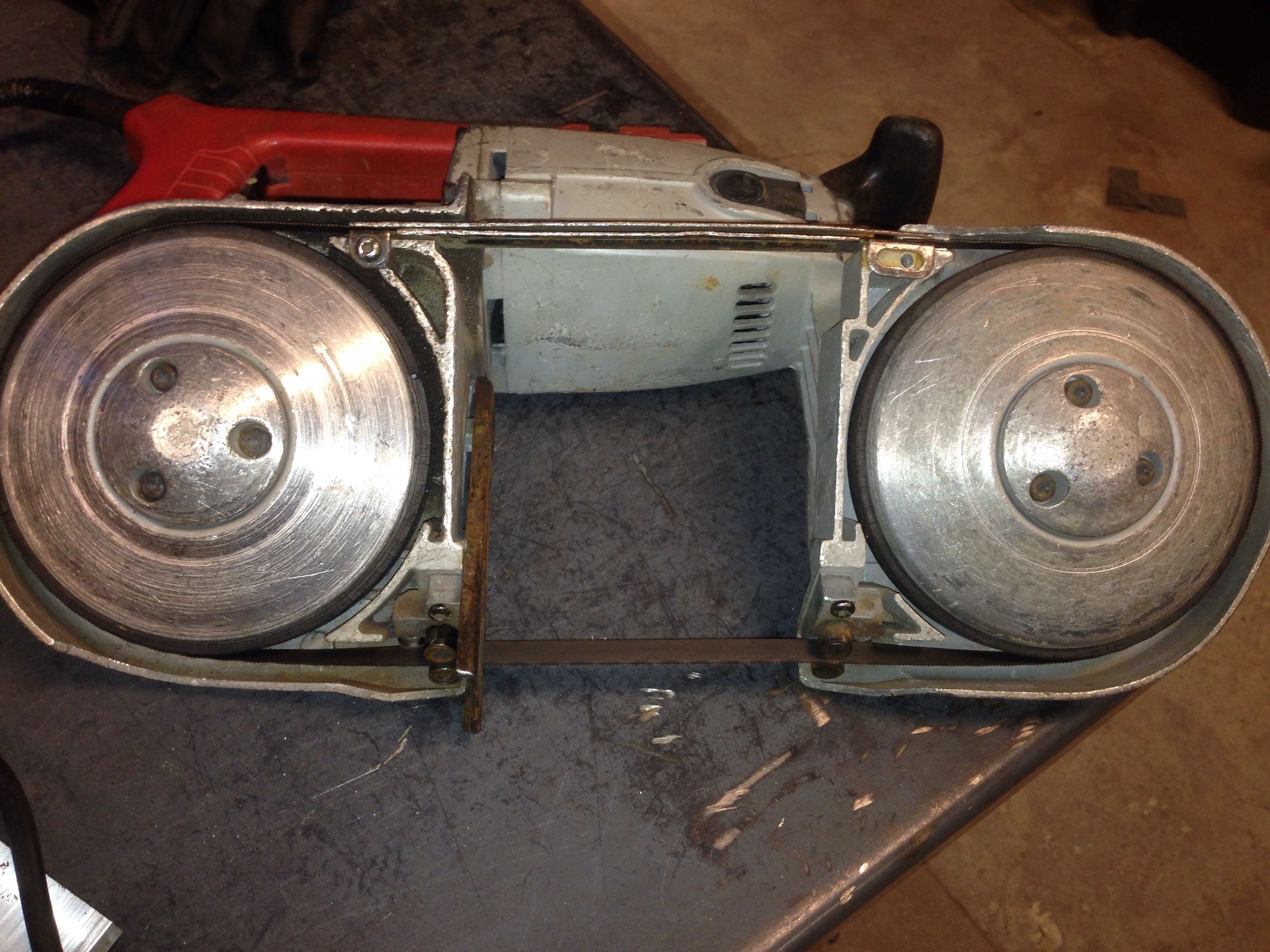 Portable Bandsaw Blade Change - Instructables