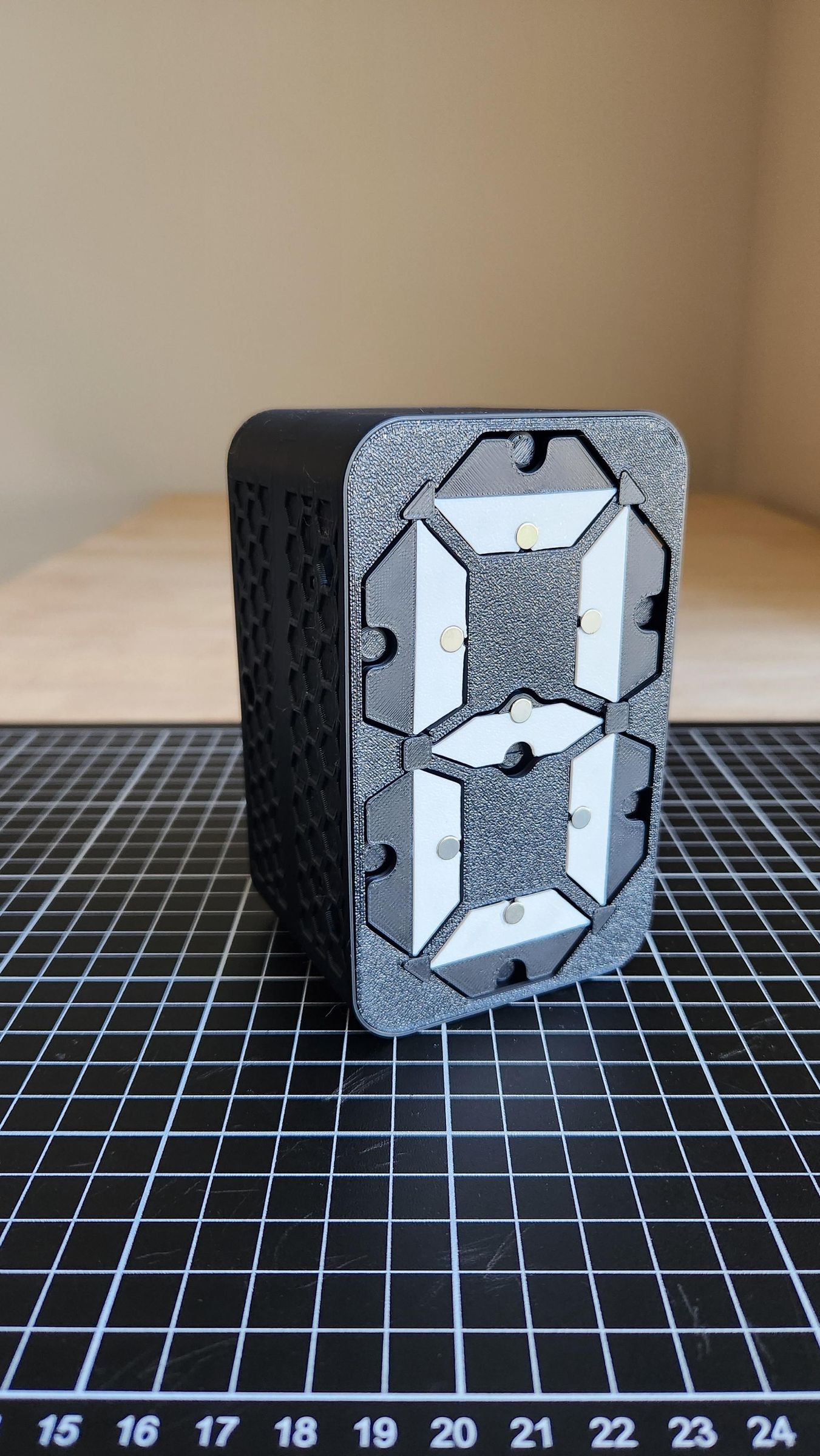 3D Printed Electromechanical 7-Segment Display : 34 Steps (with ...