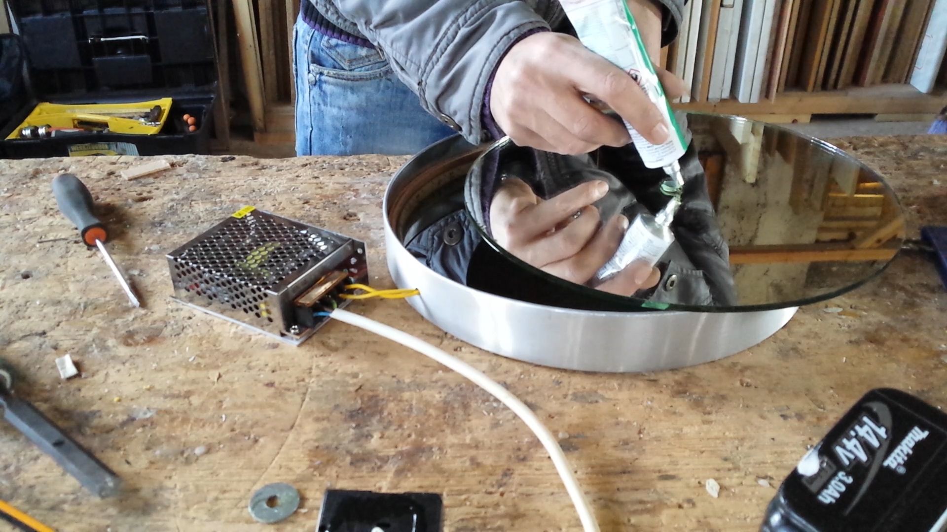 Infinity Mirror Clock Making : 5 Steps (with Pictures) - Instructables