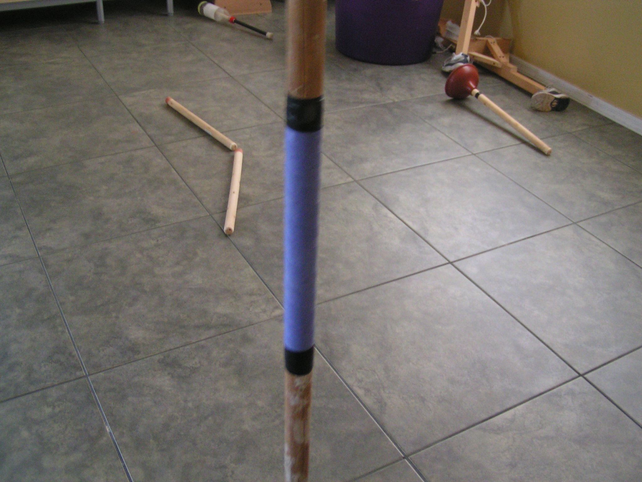 How to Make a Plunger Staff : 5 Steps - Instructables