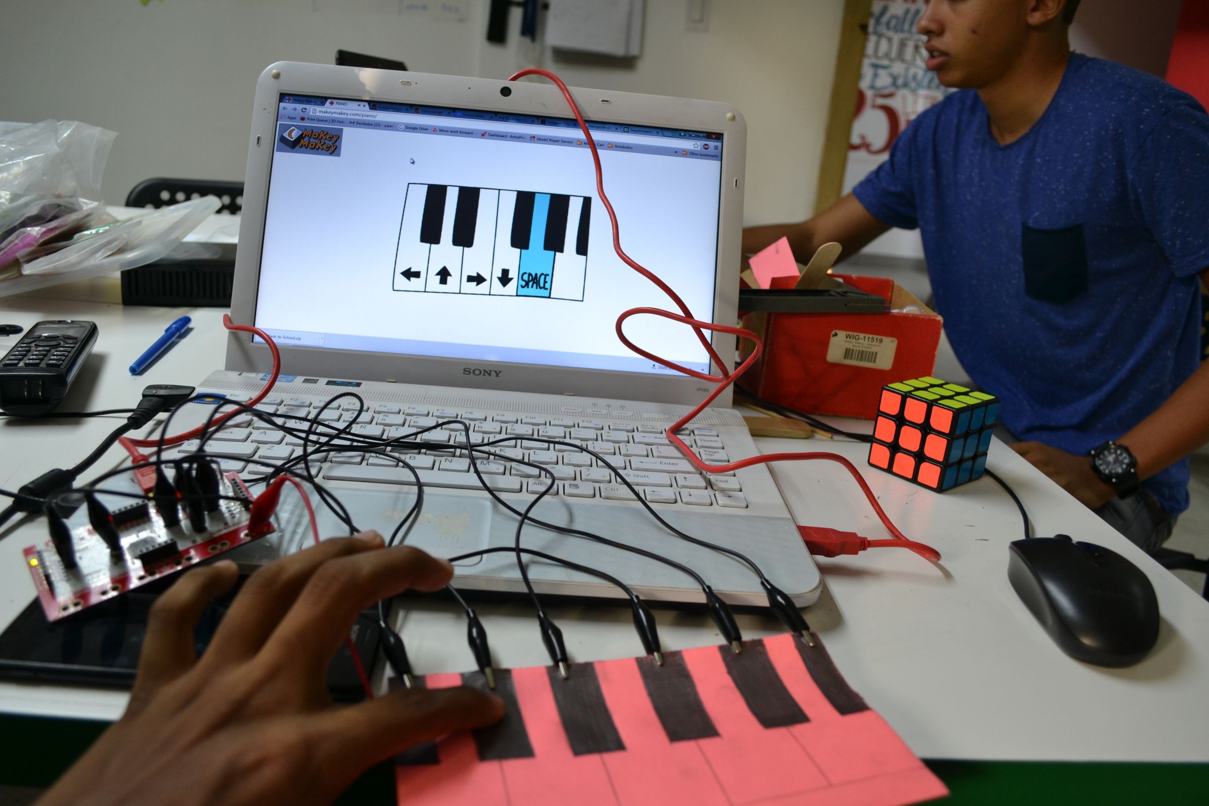 Como Hacer Un Piano Con Makey Makey : 5 Steps (with Pictures ...