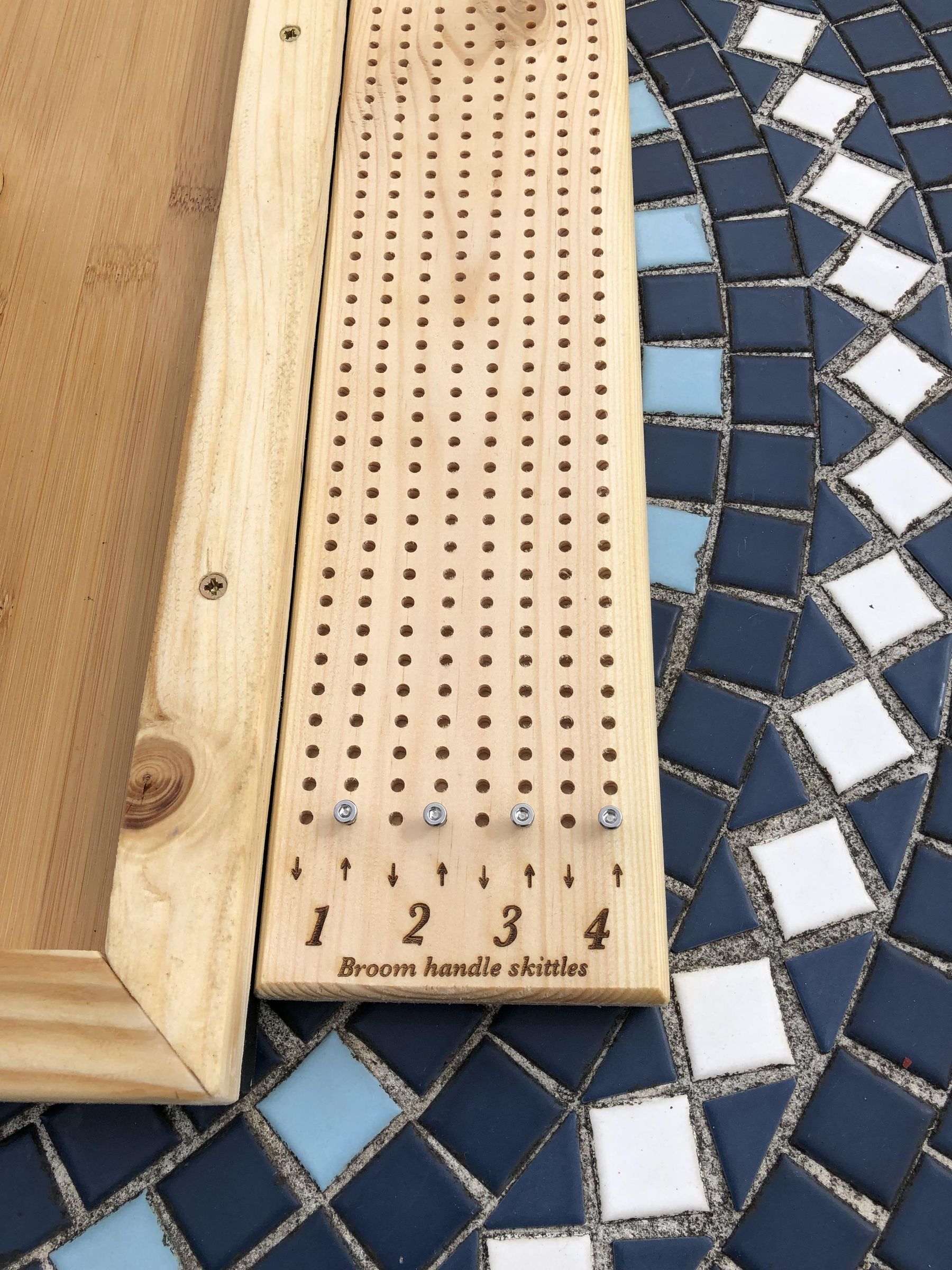 Broom Shaft Bar Skittles for the Garden : 5 Steps (with Pictures ...