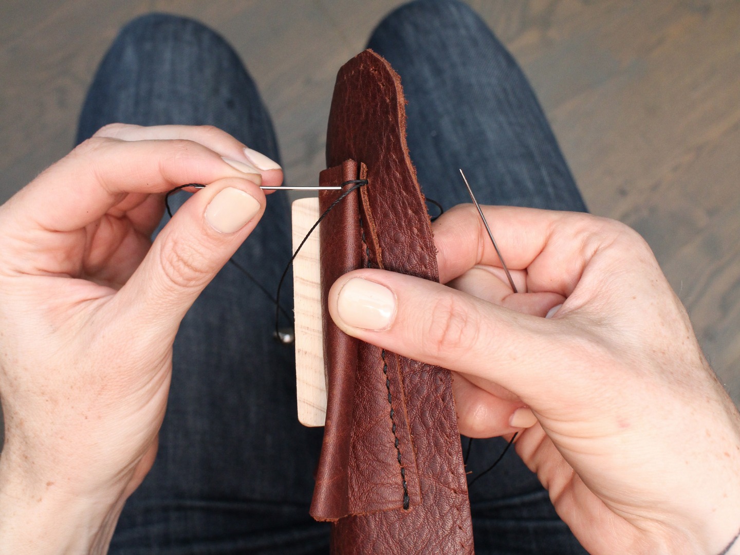 Sewing Leather : 13 Steps - Instructables