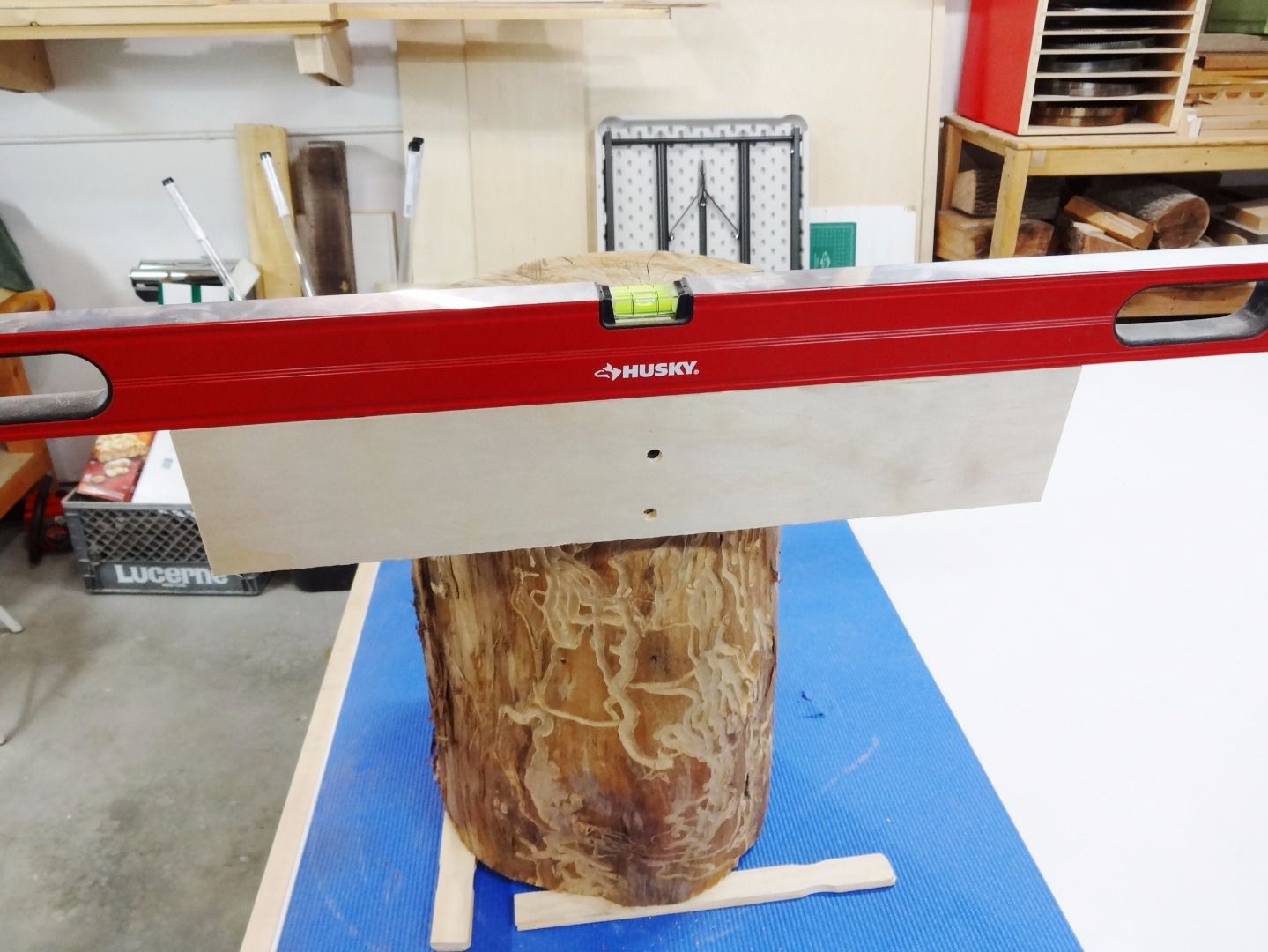 How to Make Log Ends Perfectly Flat & Parallel : 8 Steps (with Pictures ...
