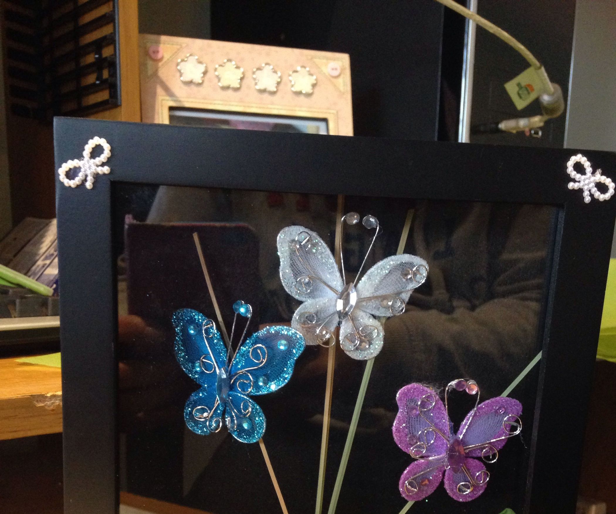 Butterfly Shadow Box : 4 Steps (with Pictures) - Instructables