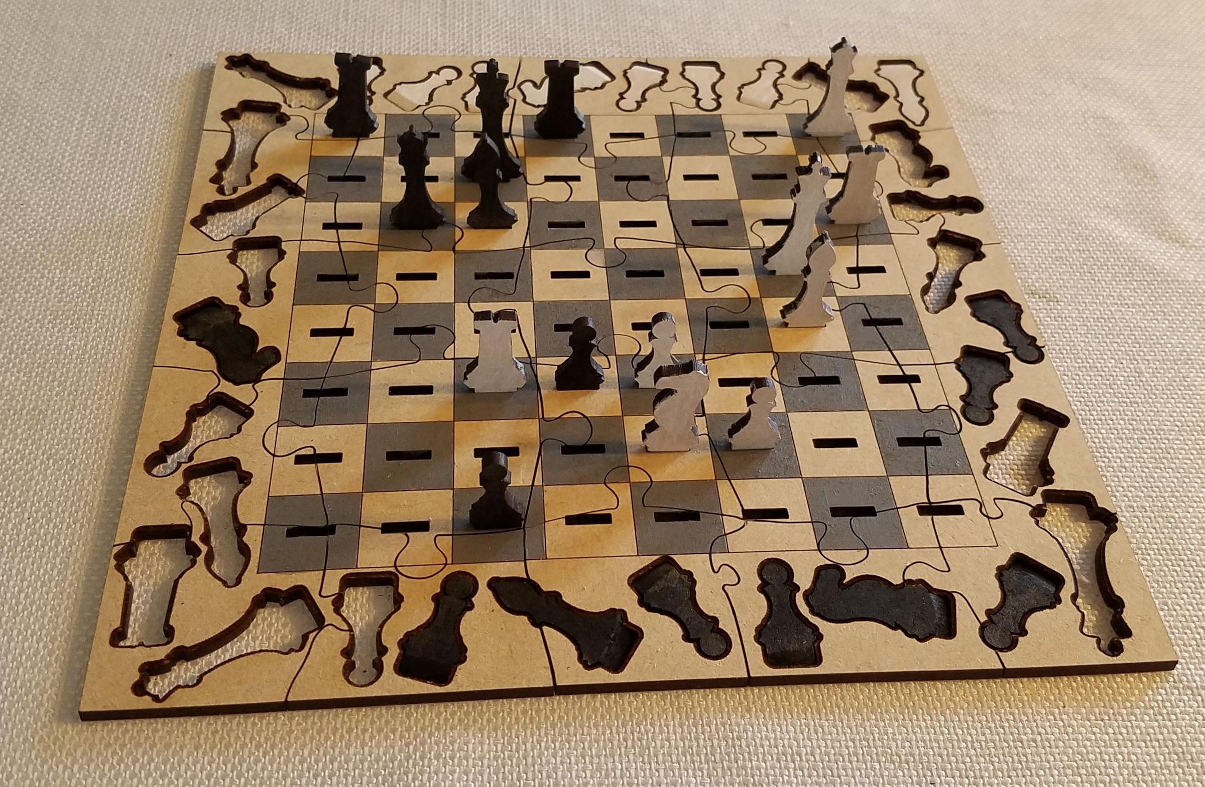 Laser Cut Playable Chess Puzzle : 11 Steps (with Pictures) - Instructables