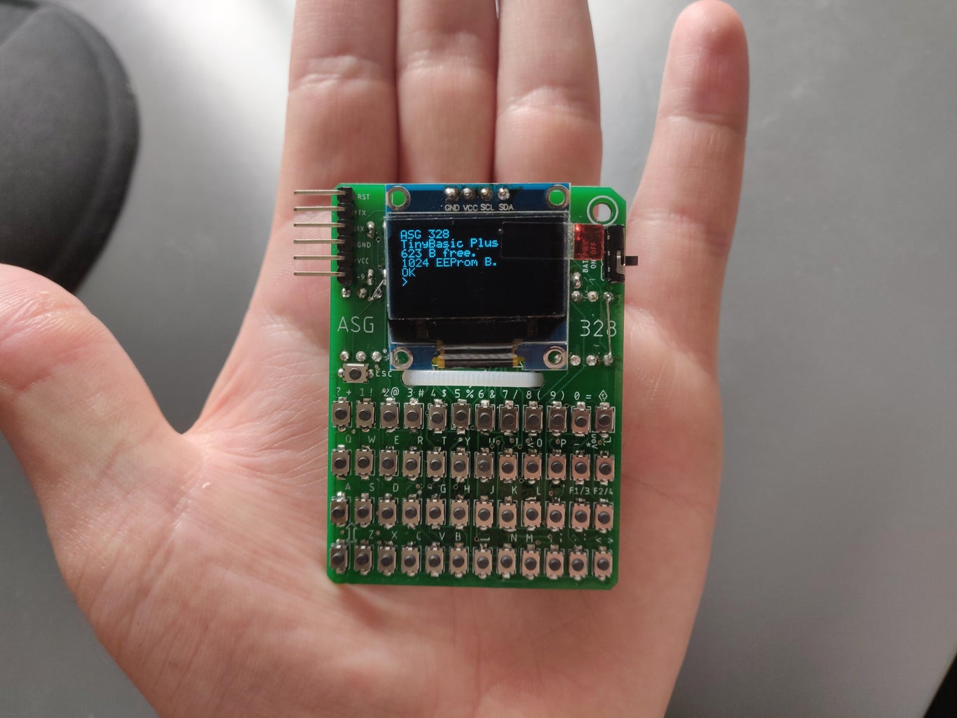 Tiny Handheld Basic Computer 6 Steps With Pictures Instructables