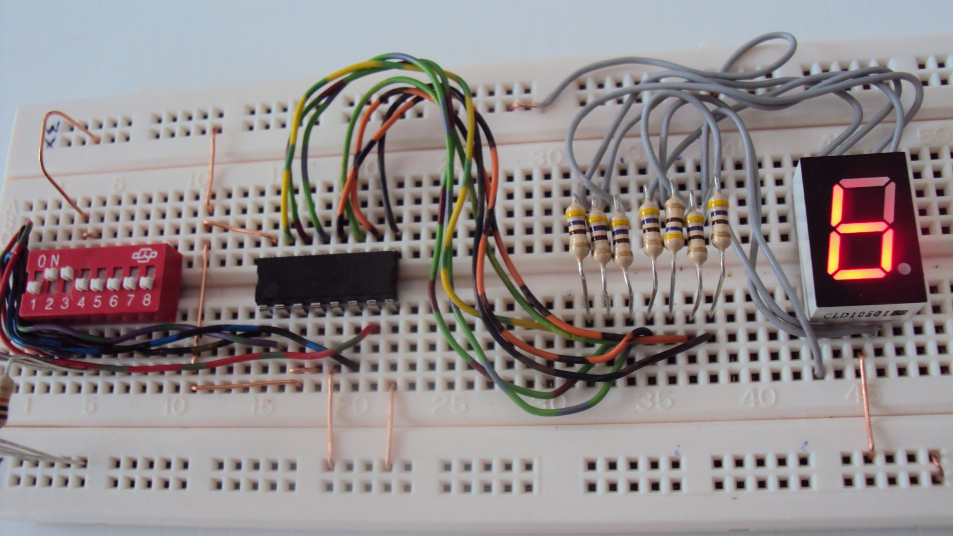 (BCD) to 7 Segment Display - Instructables