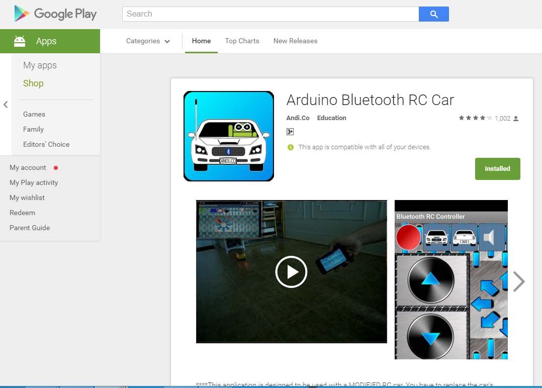 Tracked Robot Bluetooth Controlled by Arduino Via Android Application ...