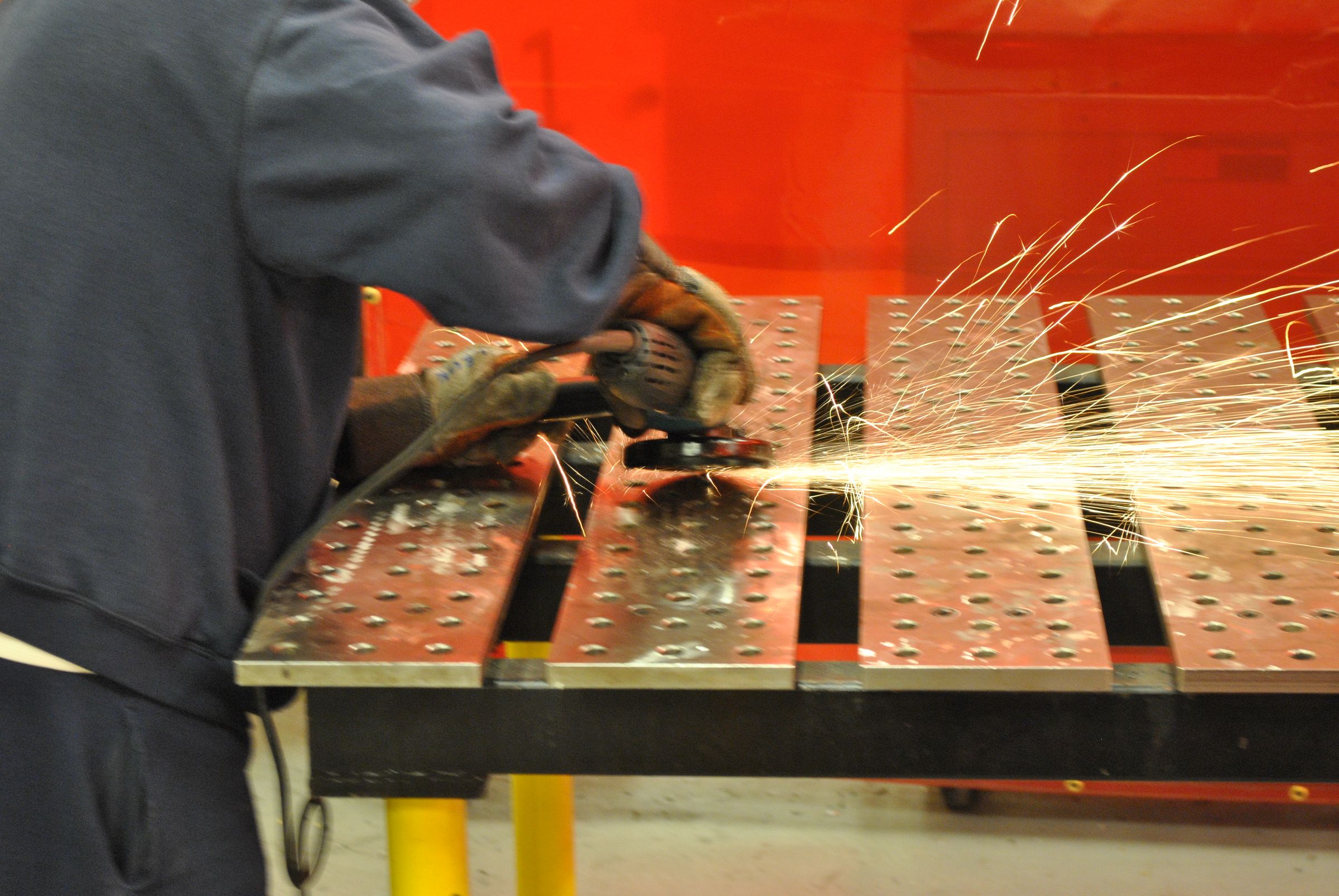 Removing Weld Splatter From Your Table : 5 Steps (with Pictures ...