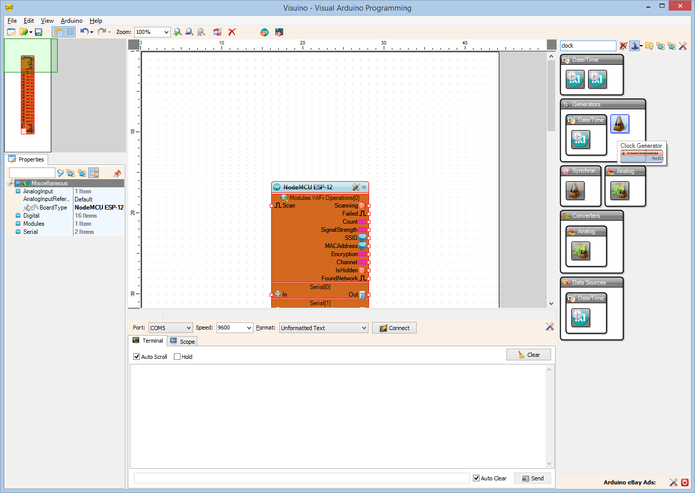 ESP8266 and Visuino: Wi-Fi Network Scanner : 10 Steps - Instructables
