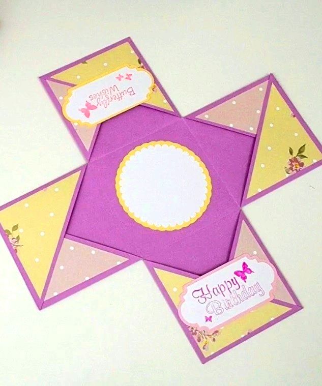 Cricut Exploding Box Tutorial