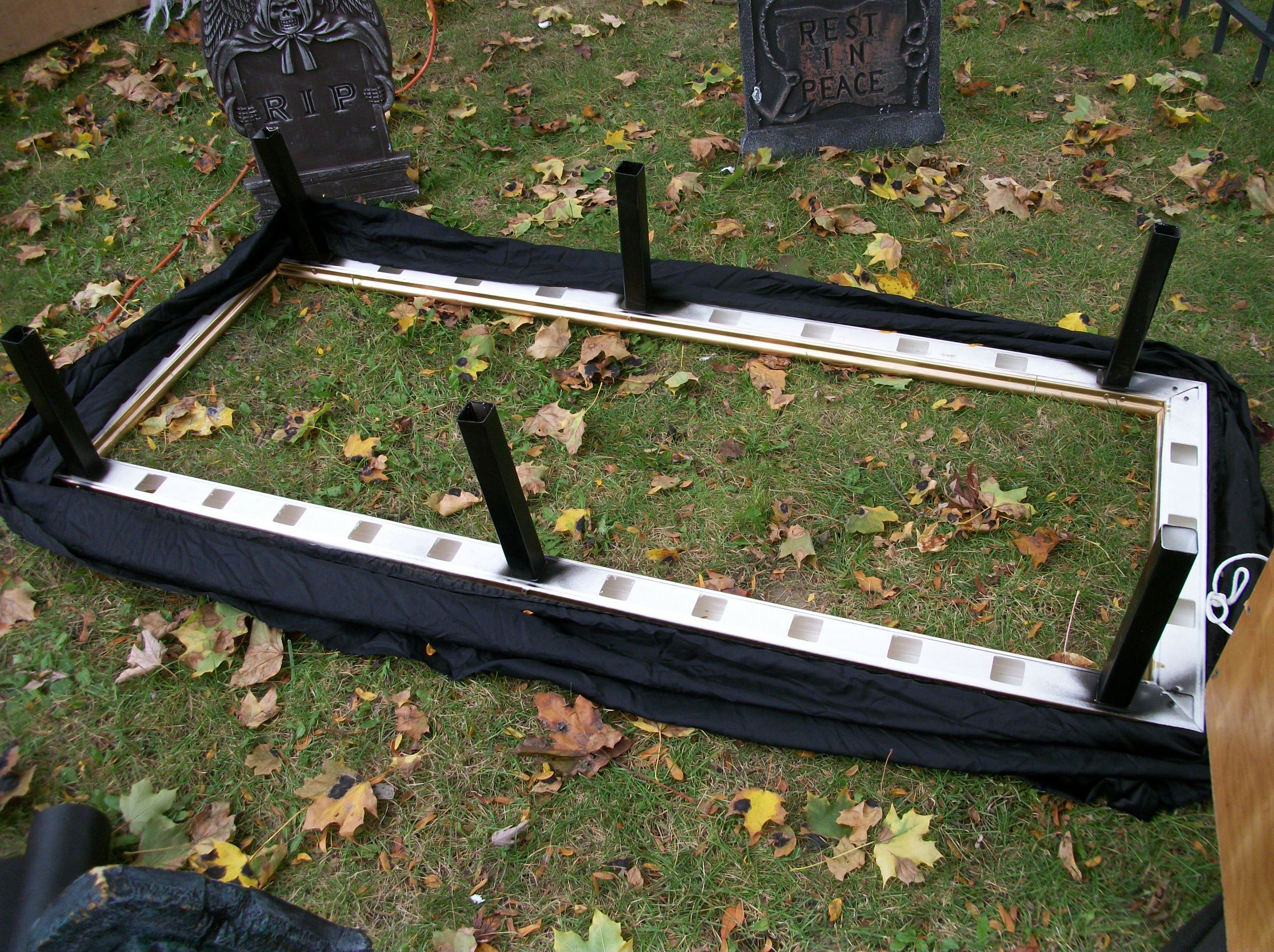 Coffin/Casket Lowering Device Stand : 5 Steps - Instructables