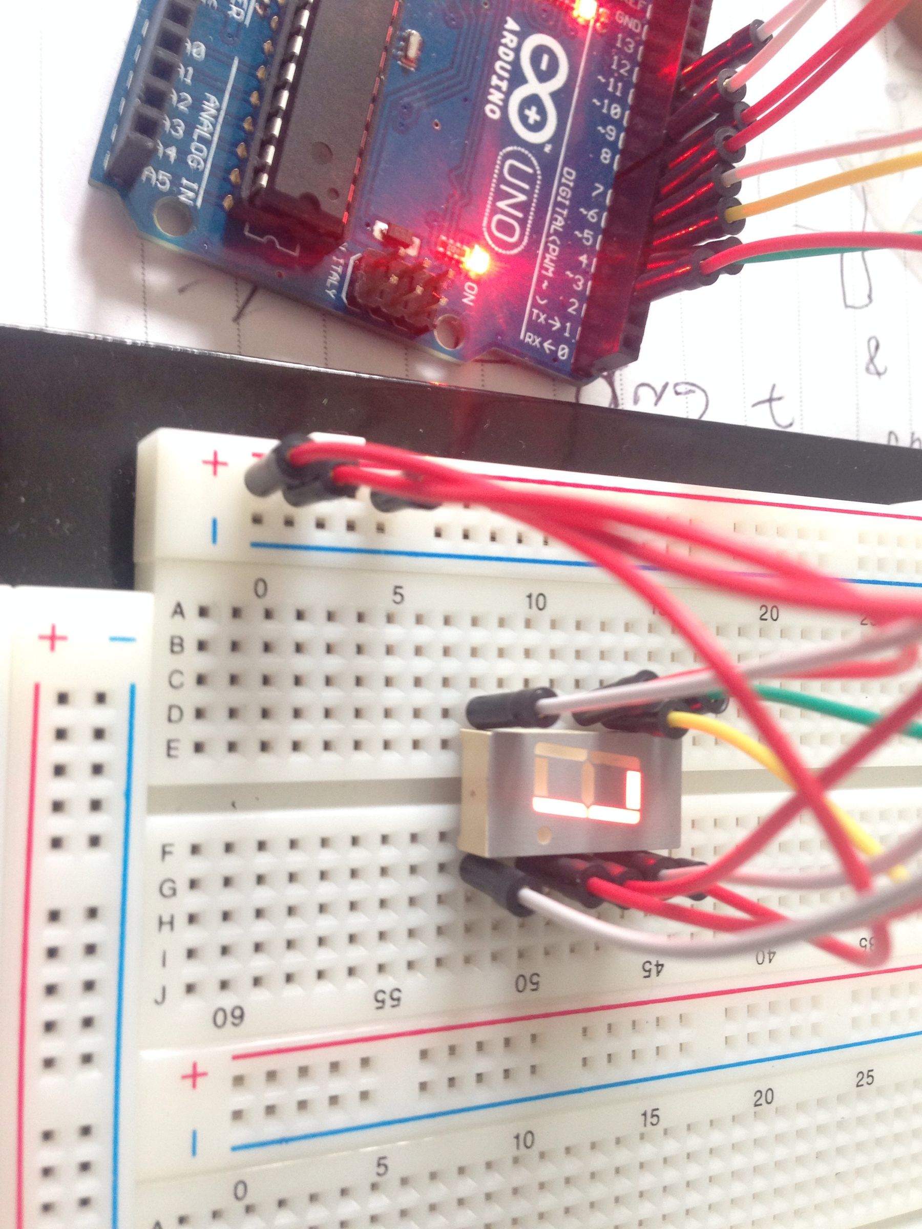 7 Segment Display Common Anode Counter Arduino - Instructables