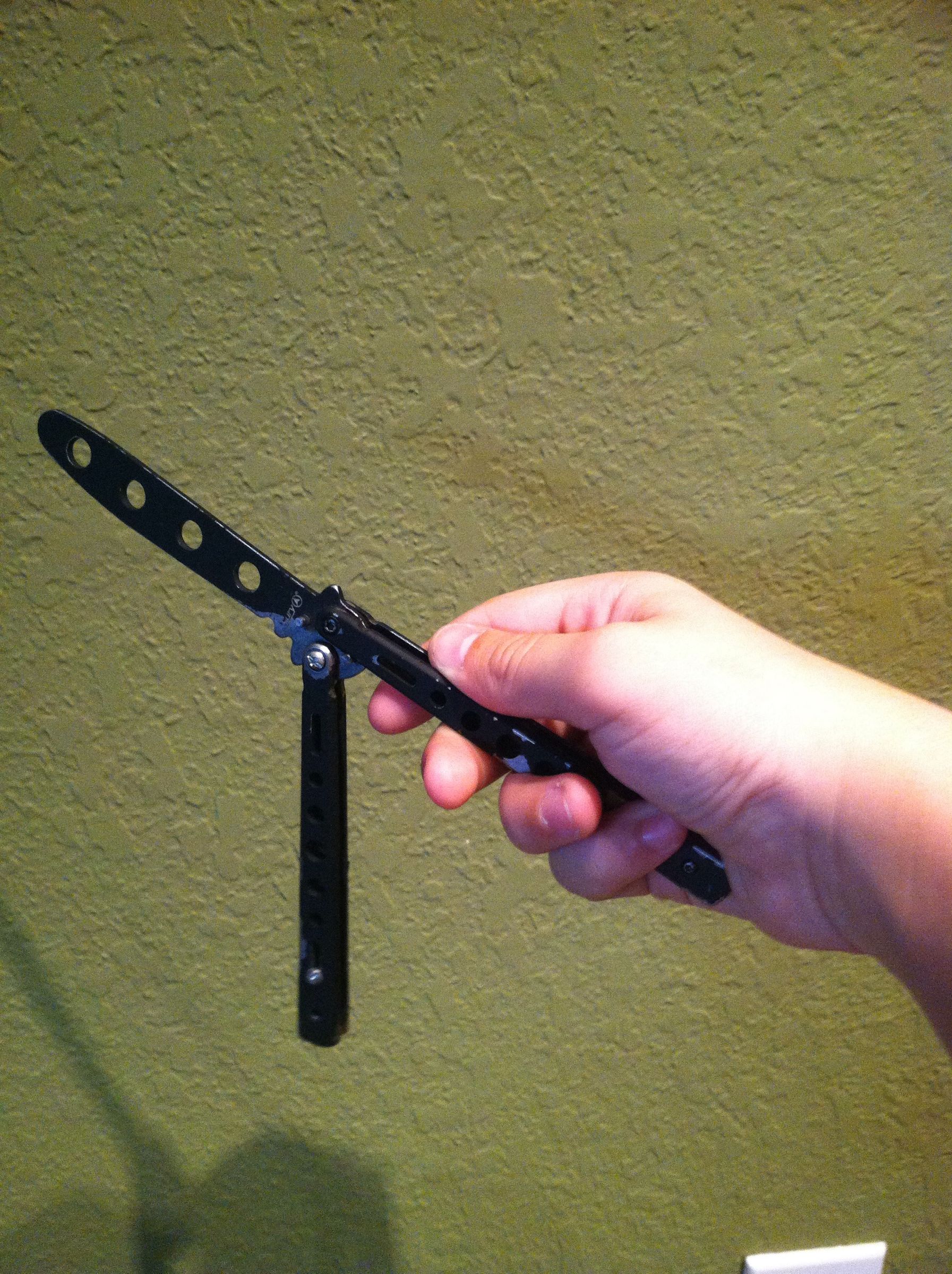 Butterfly Knife Tricks Diagram