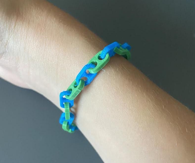 Customizable 3D Printed Chain Bracelet : 7 Steps (with Pictures ...