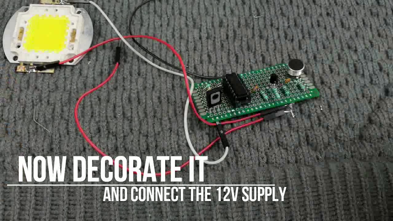 Clap Control Led Brightness Controller : 8 Steps - Instructables