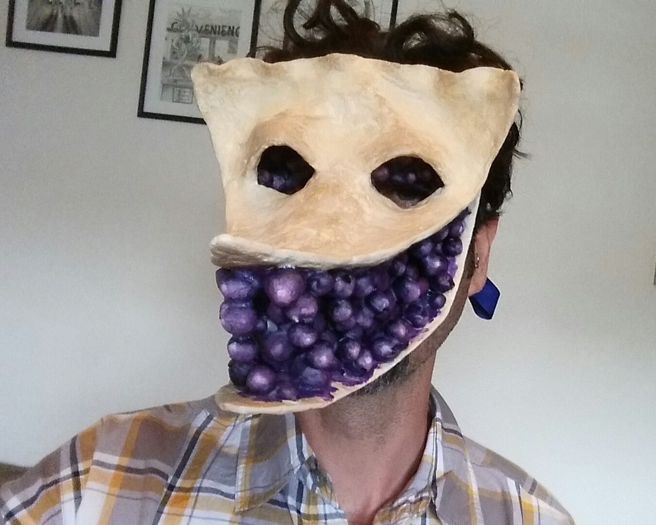 Pie in the Face Paper Mache Mask : 7 Steps (with Pictures) - Instructables