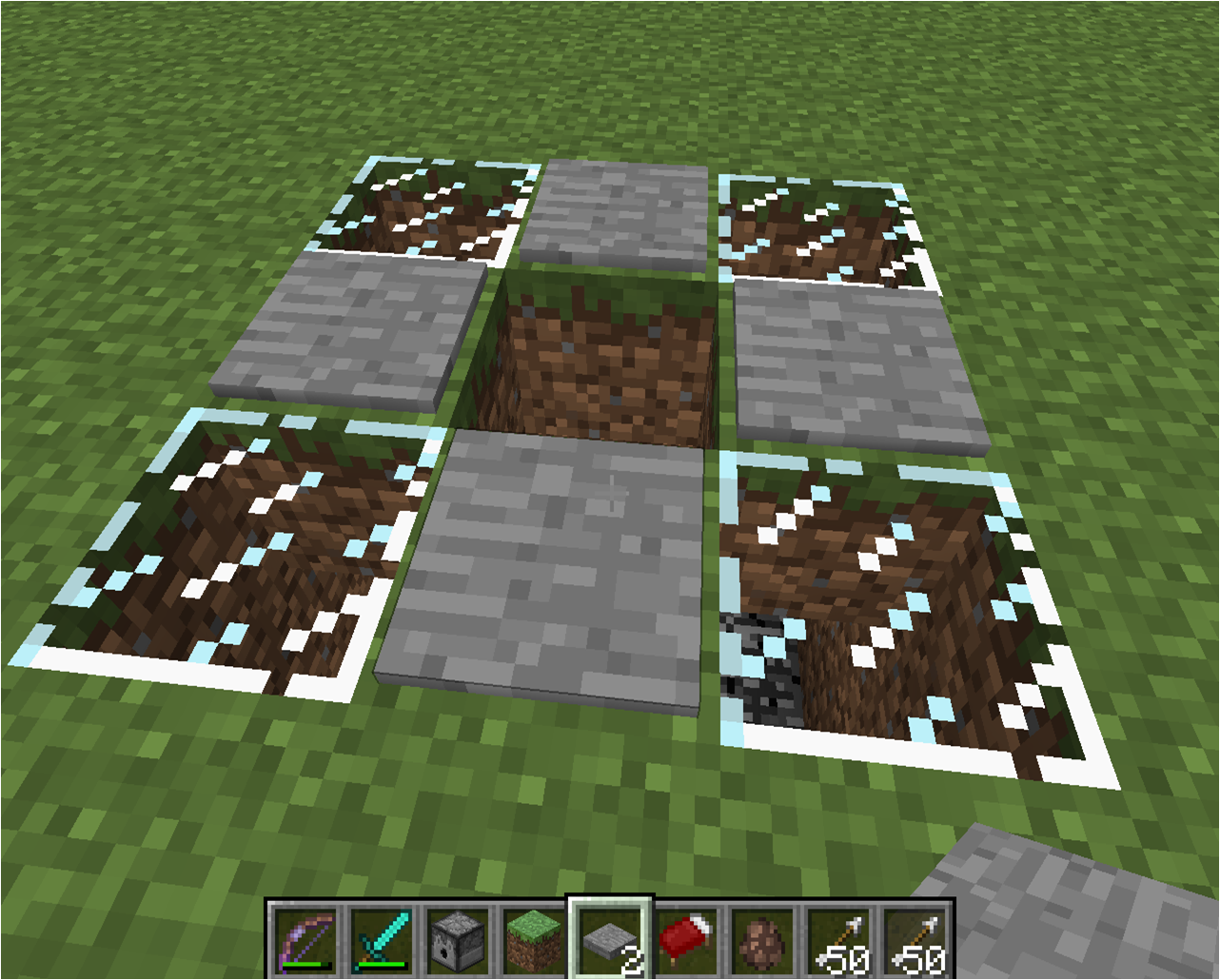 How to Make a Pit Lava Trap in Minecraft : 3 Steps - Instructables