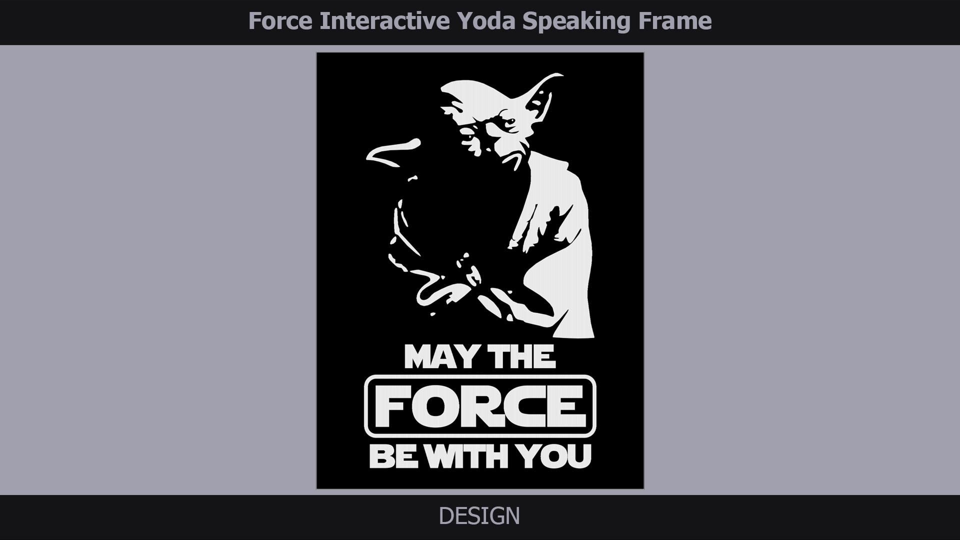 Force Interactive Yoda Speaking Frame : 7 Steps (with Pictures ...