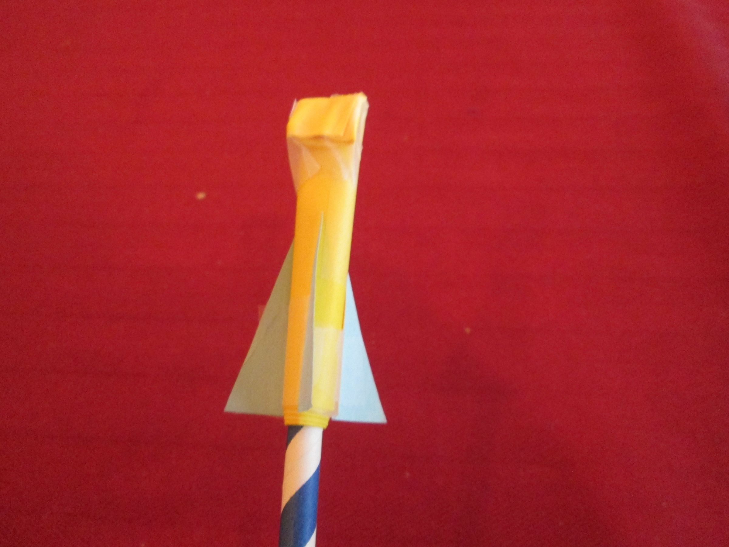 Easy Paper Straw Rocket : 6 Steps - Instructables
