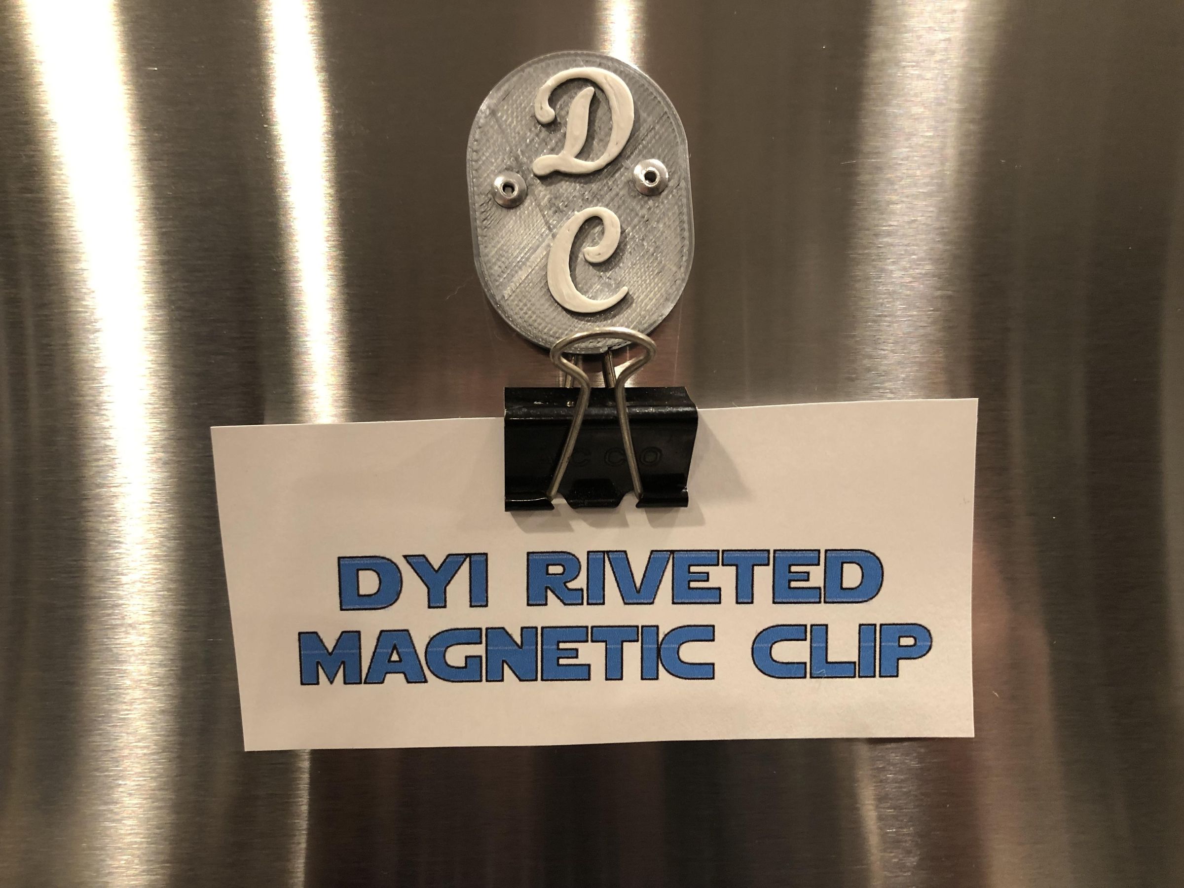 DYI Riveted Magnetic Clips : 4 Steps (with Pictures) - Instructables