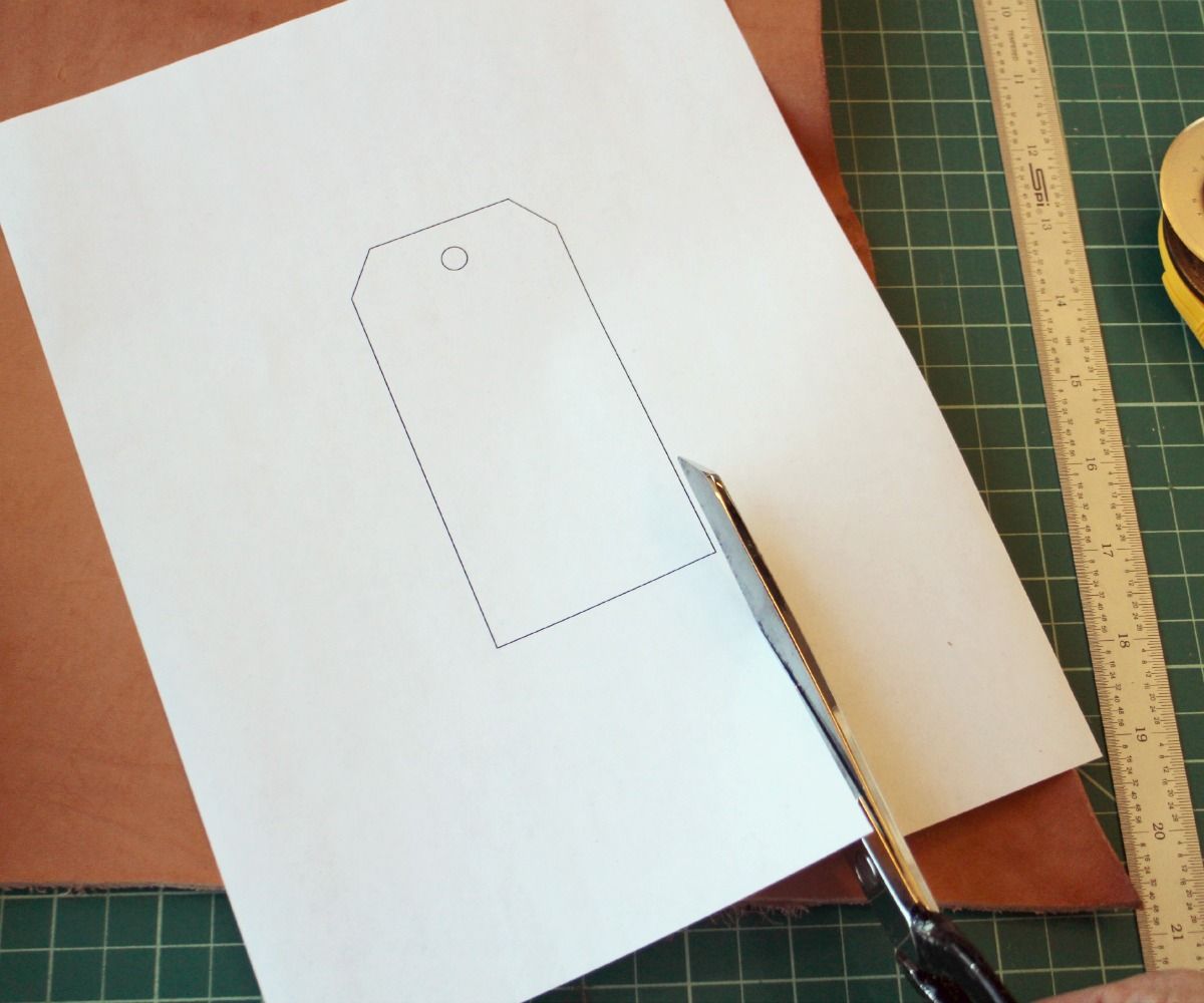 Leather Luggage Tags : 10 Steps (with Pictures) - Instructables