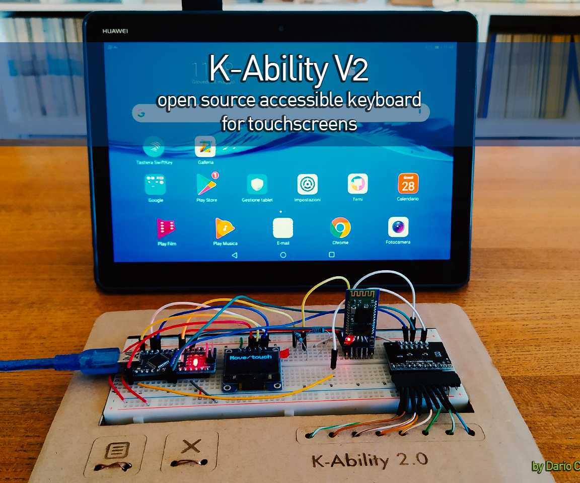 K-Ability V2 - Open Source Accessible Keyboard for Touchscreens : 6 ...