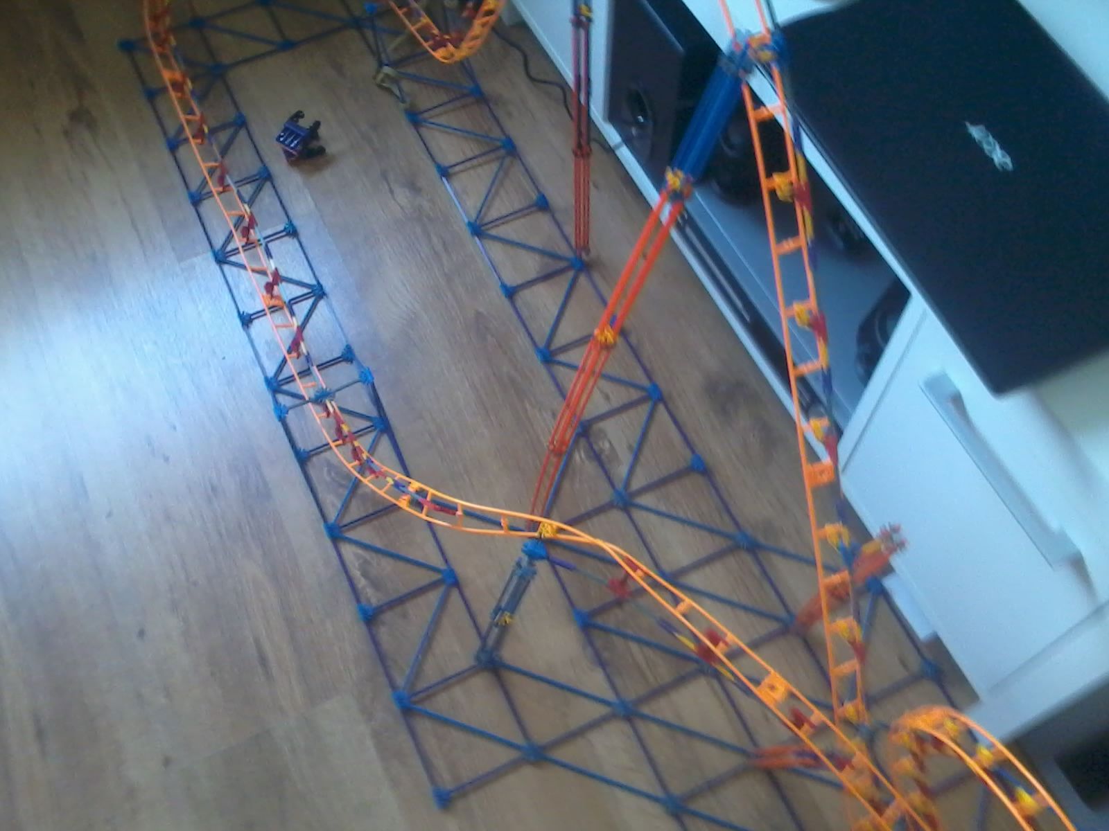 Knex Rubber Band Launched Micro Roller Coaster - Instructables