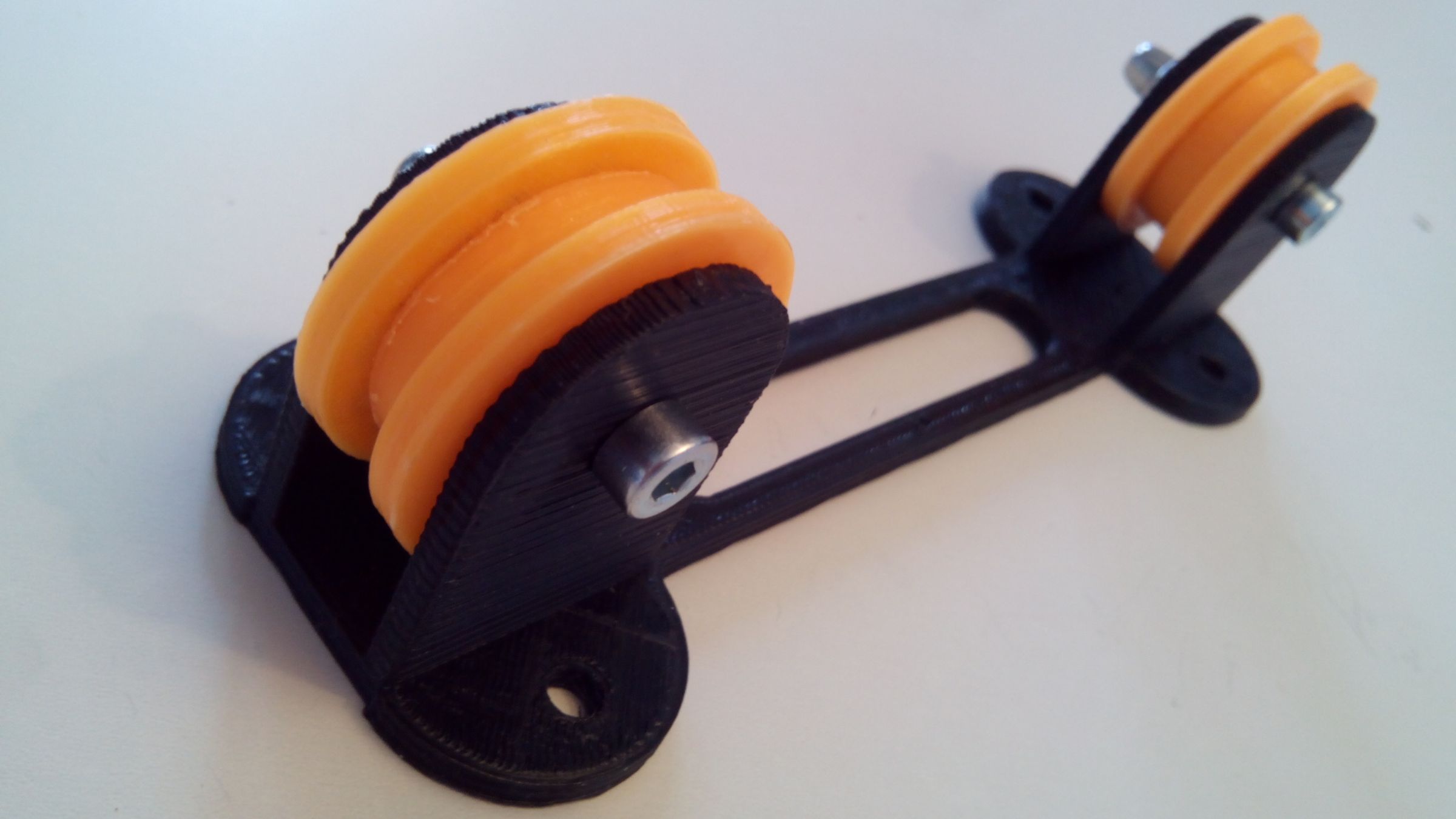 3D Printer Filament Spooler Support Assembly Guide : 3 Steps ...