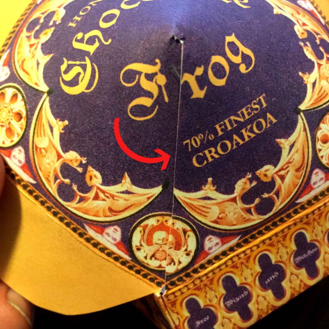 Honeyduke's Chocolate Frog Box : 6 Steps (with Pictures) - Instructables