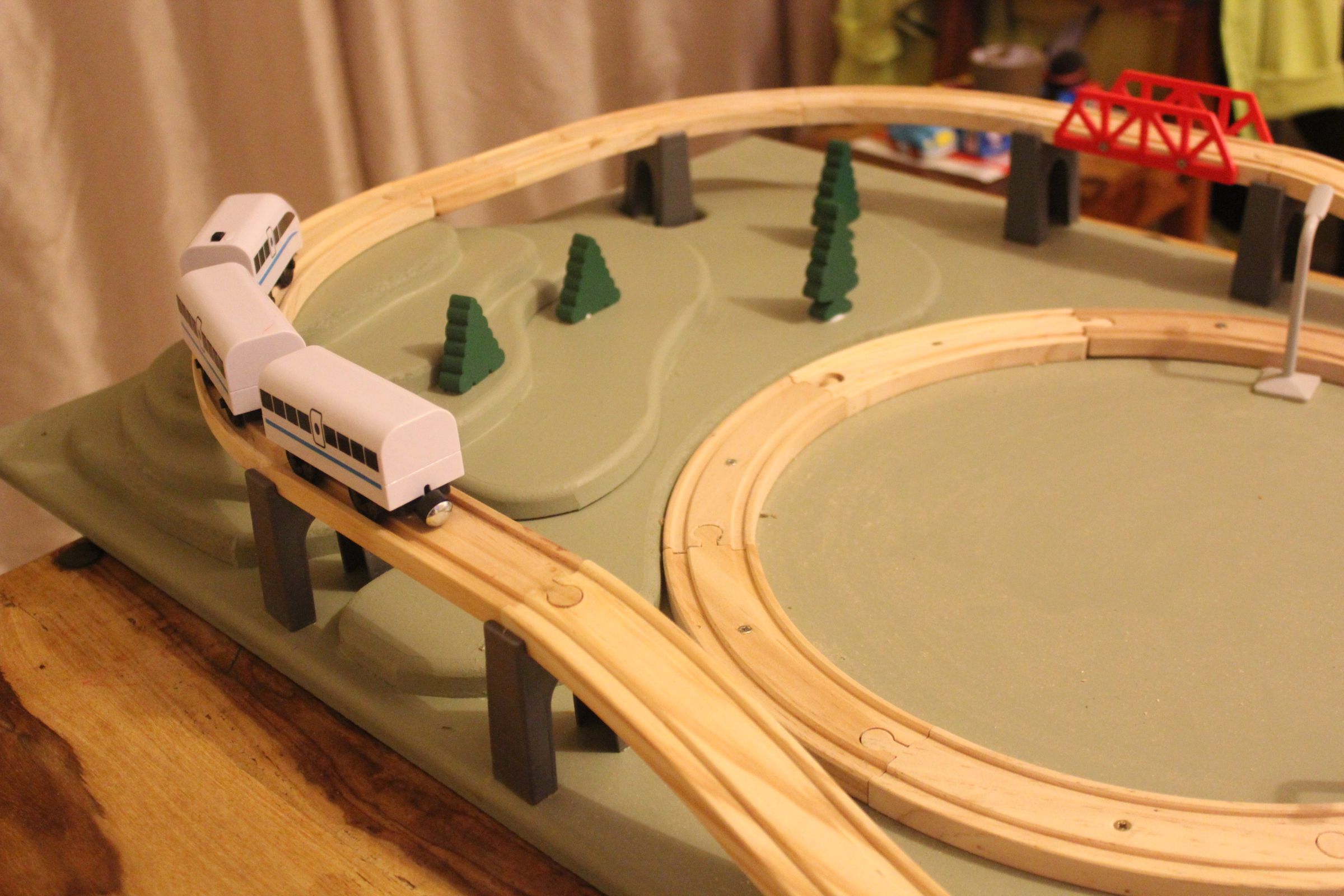 Wooden Train Set and Landscape : 8 Steps (with Pictures) - Instructables