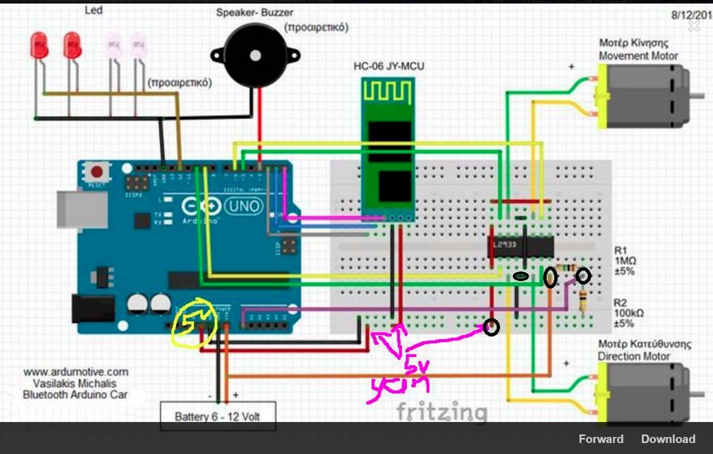 Arduino Bluetooth RC Car (Android Controlled) : 5 Steps - Instructables