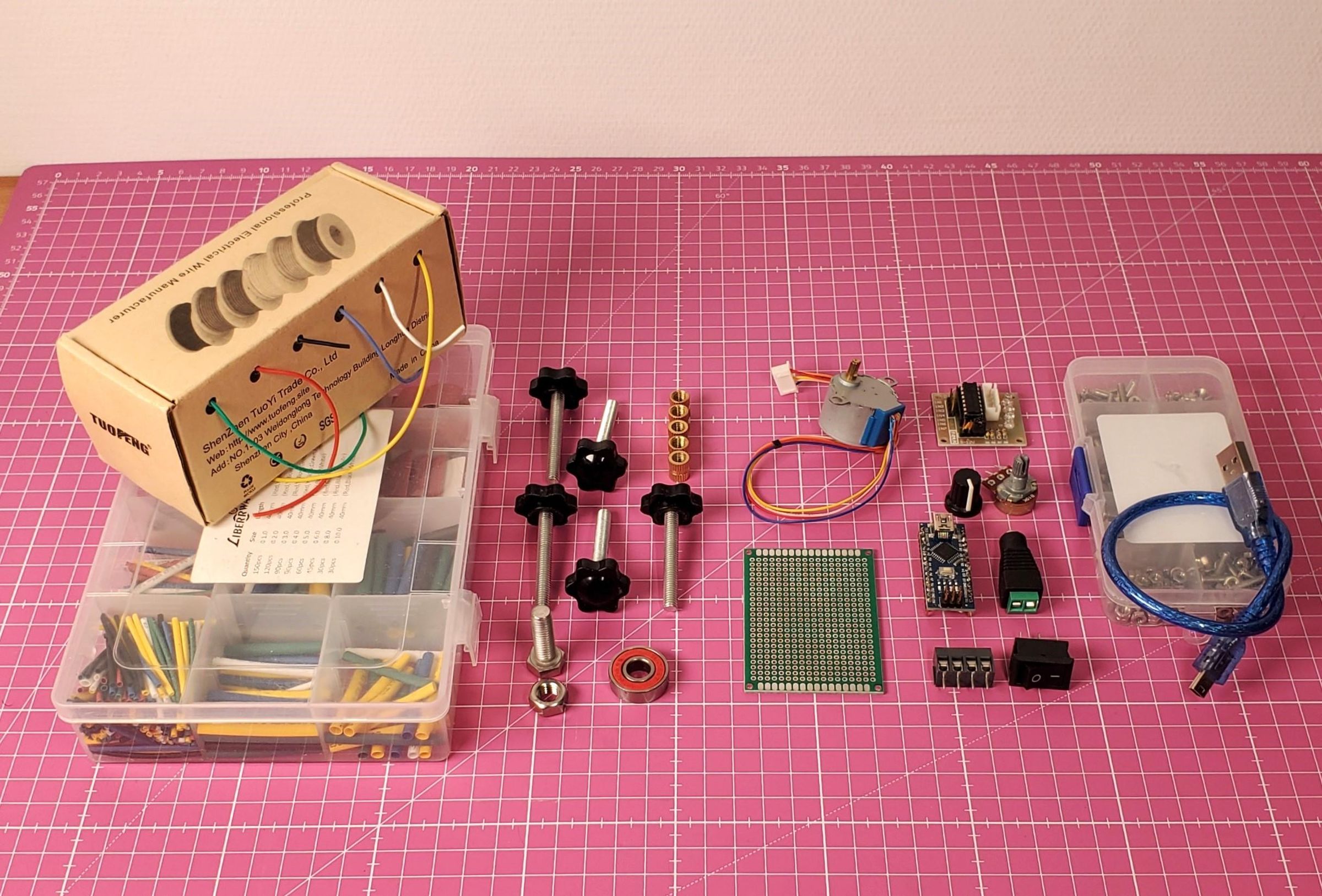 3D Printed Fishing Lure Rotating Drying Station : 13 Steps (with ...