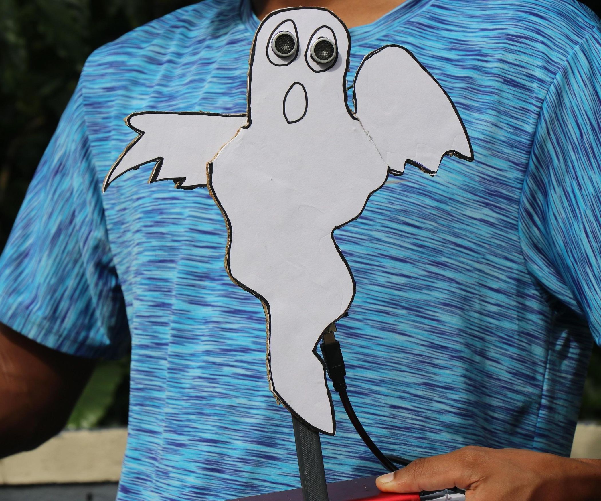 DIY Ghost for Halloween That Has Flapping Wings Using Arduino : 6 Steps - Instructables