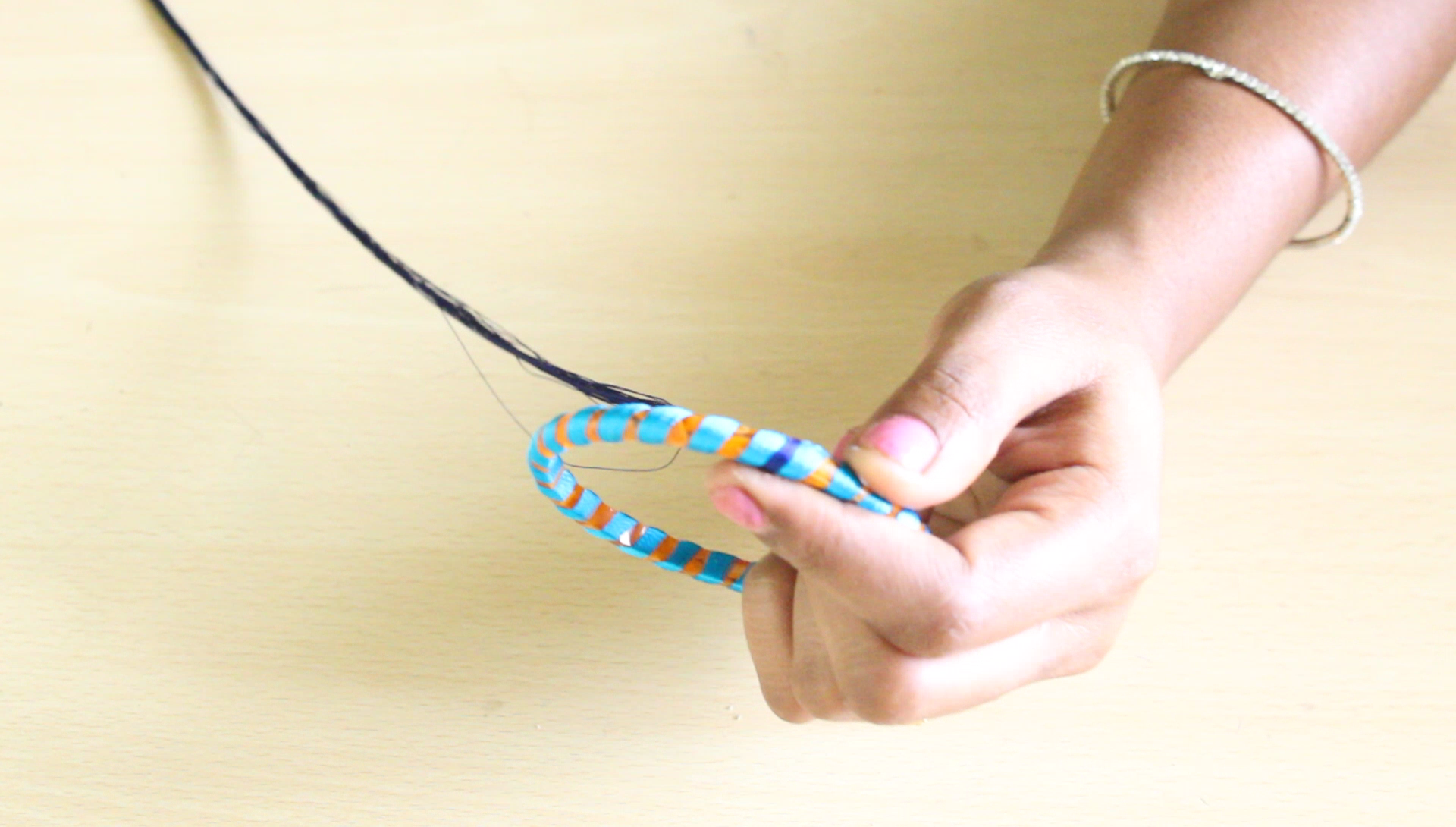 How to Make Silk Thread Bangle Set at Home || Silk Thread Designs ...