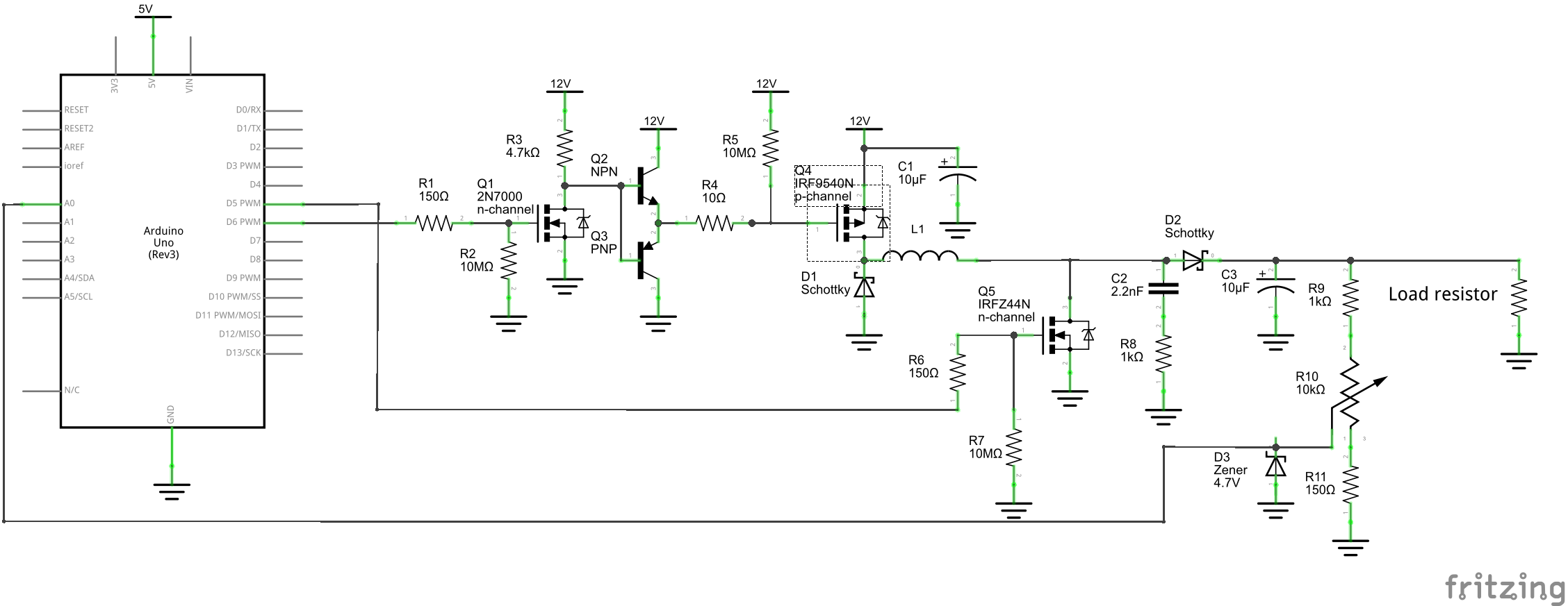 Arduino-based Switching Voltage Regulators : 6 Steps (with Pictures ...