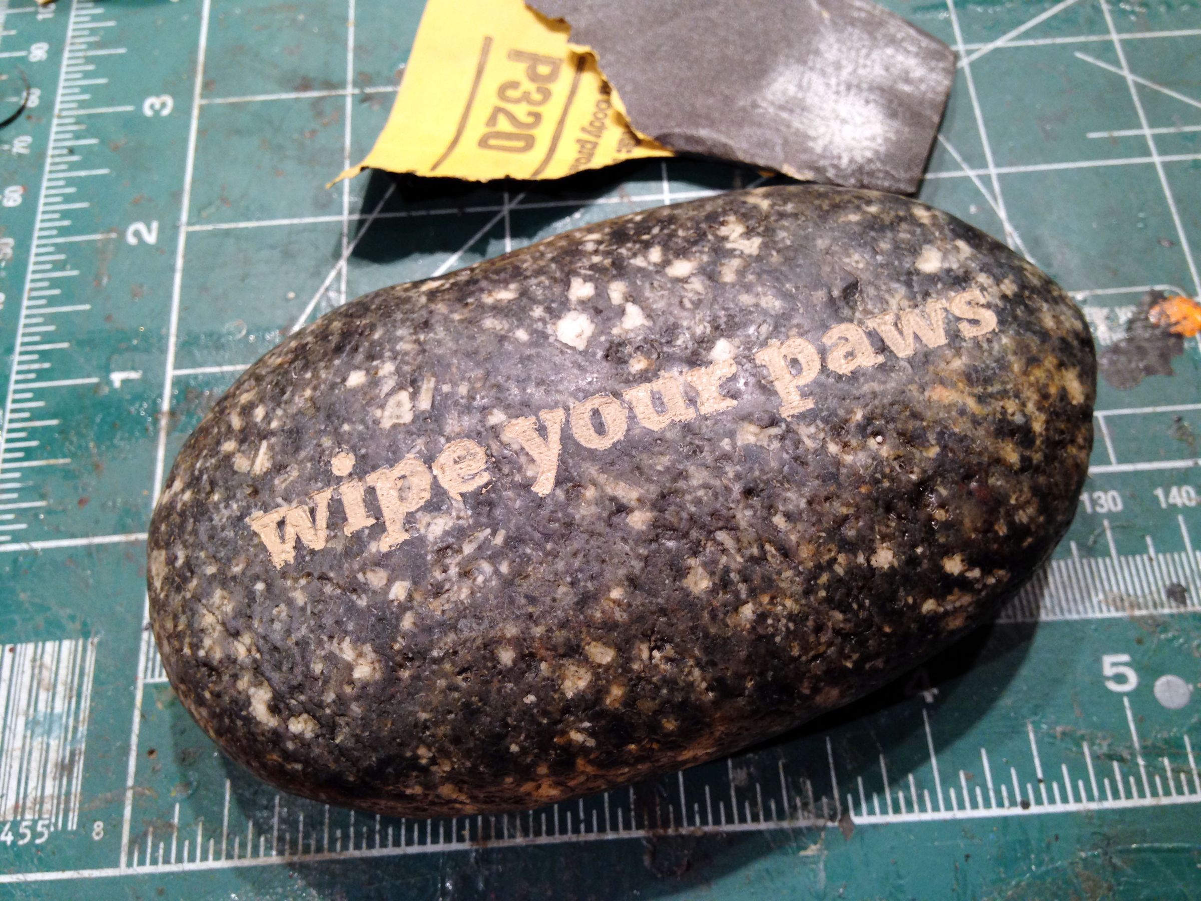 Laser Etched River Rocks & Stones - Inspirational Messages, Mantras ...