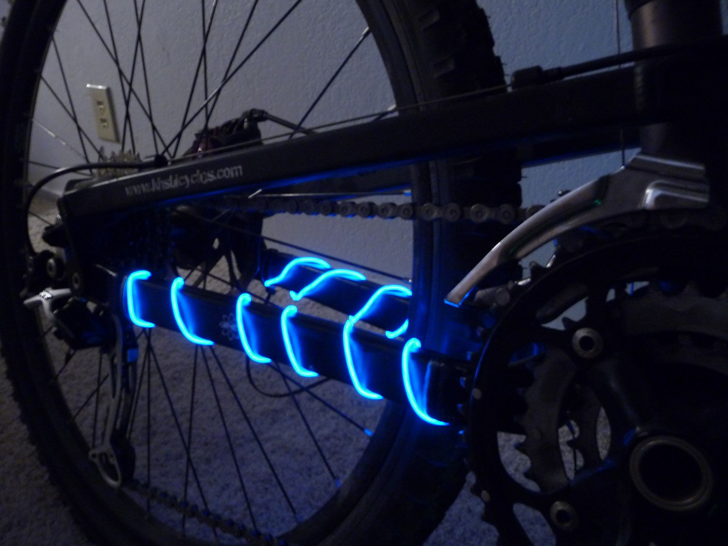 Electroluminescent Mountain Bike : 13 Steps (with Pictures) - Instructables