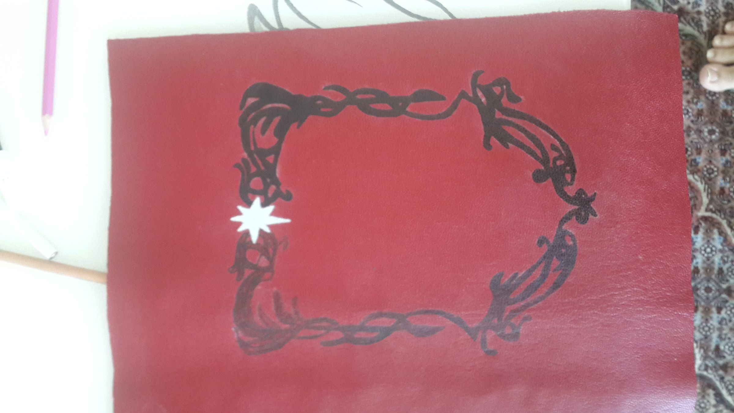 The Red Book of Westmarch the Hobbit Lord of the Rings Book Leather ...